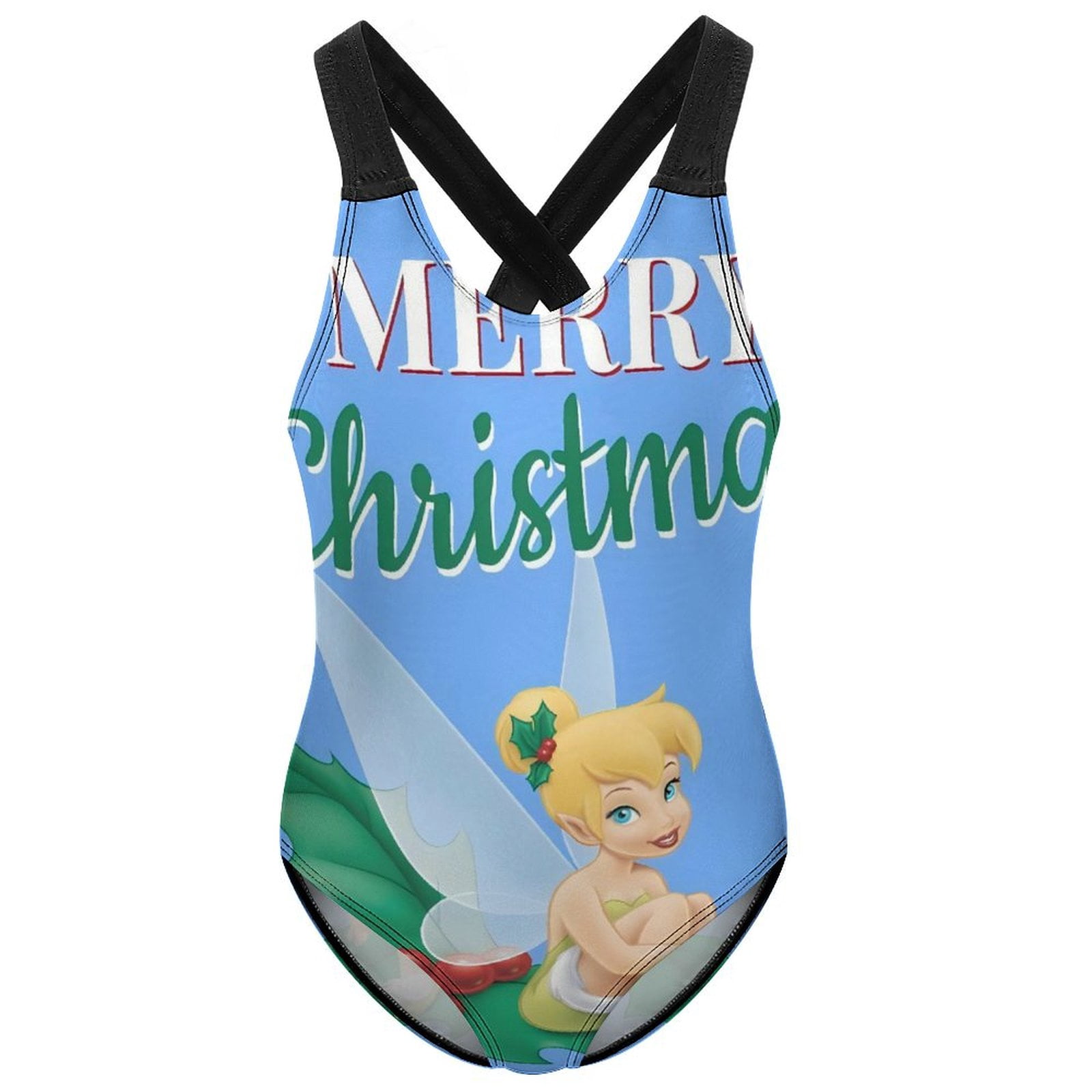 Tinker Bell Cartoon girls one-piece swimsuit beach swimsuit suitable ...
