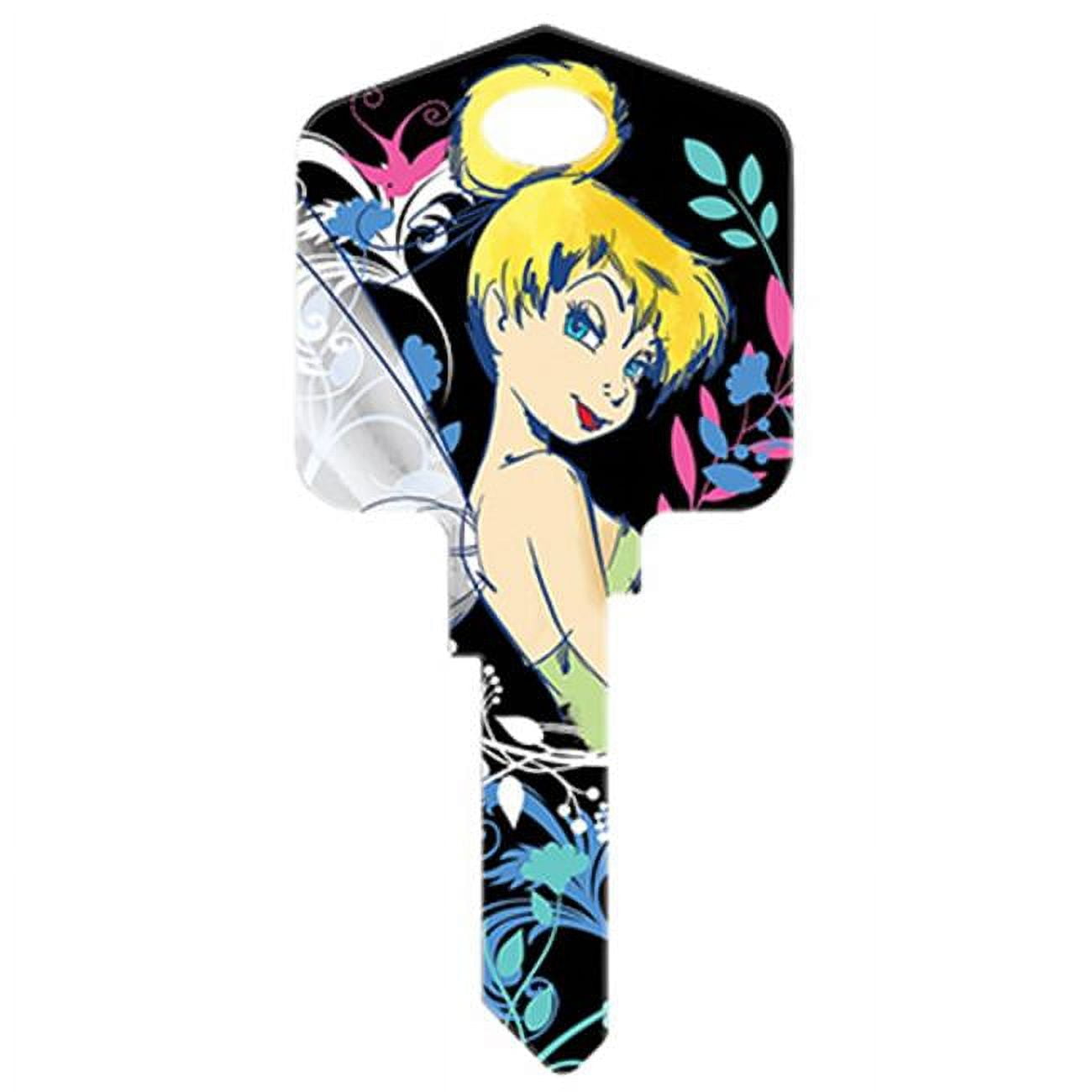Tinker Bell Decorative House Key – KW1 Kwikset Compatible • Licensed ...