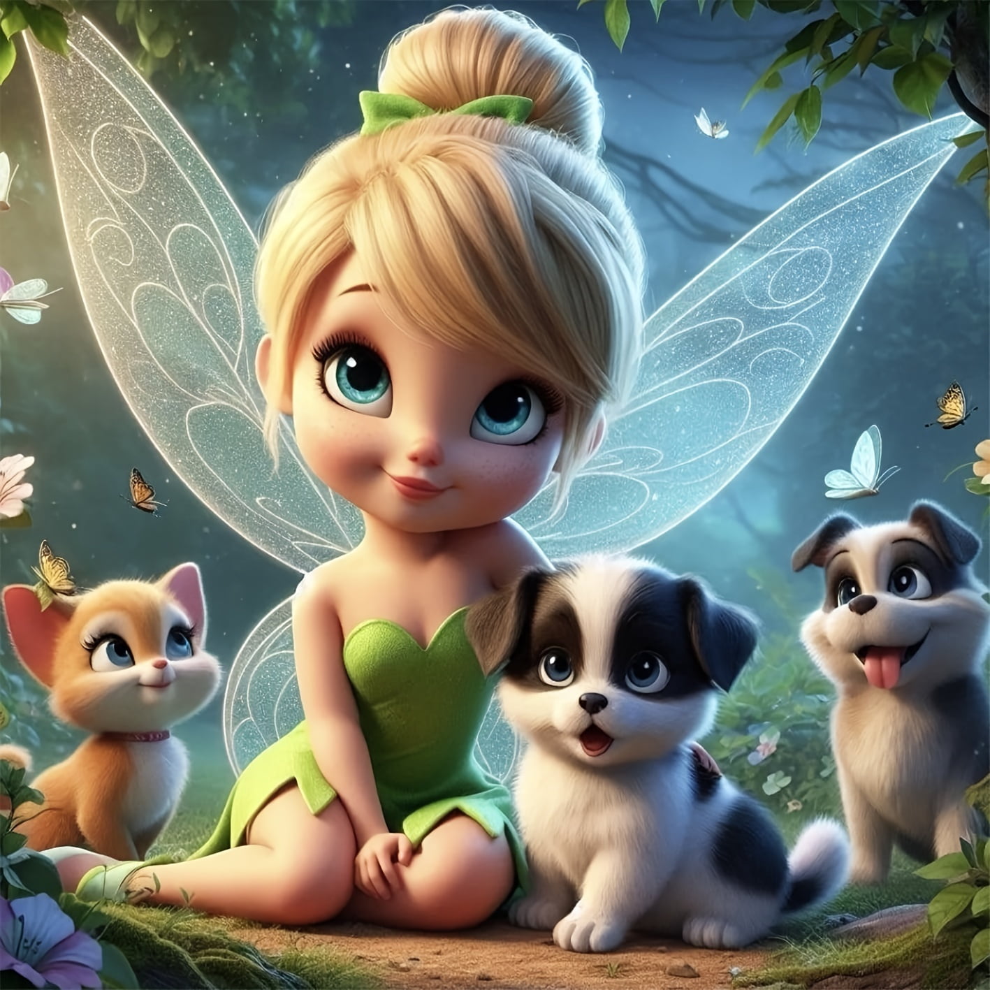 Tinker Bell DIY 5D Diamond Painting Kit for Beginners & Adults ...