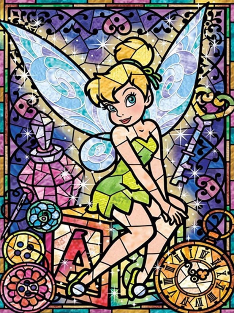 Tinker Bell Diamond Art DIY 5D Diamond Painting Kits for Adults and ...