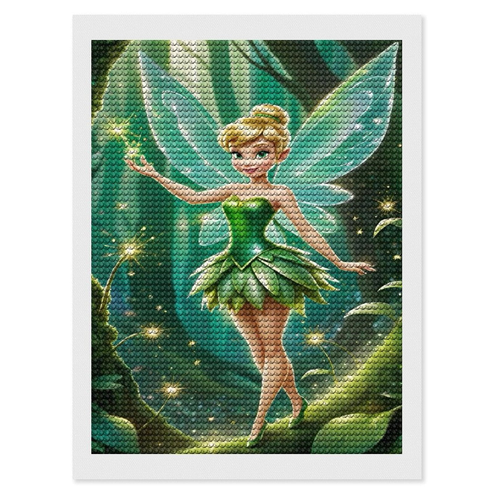 Tinker Bel Diamond Art Kits DIY 5D Anime Painting by Number Kits Full ...