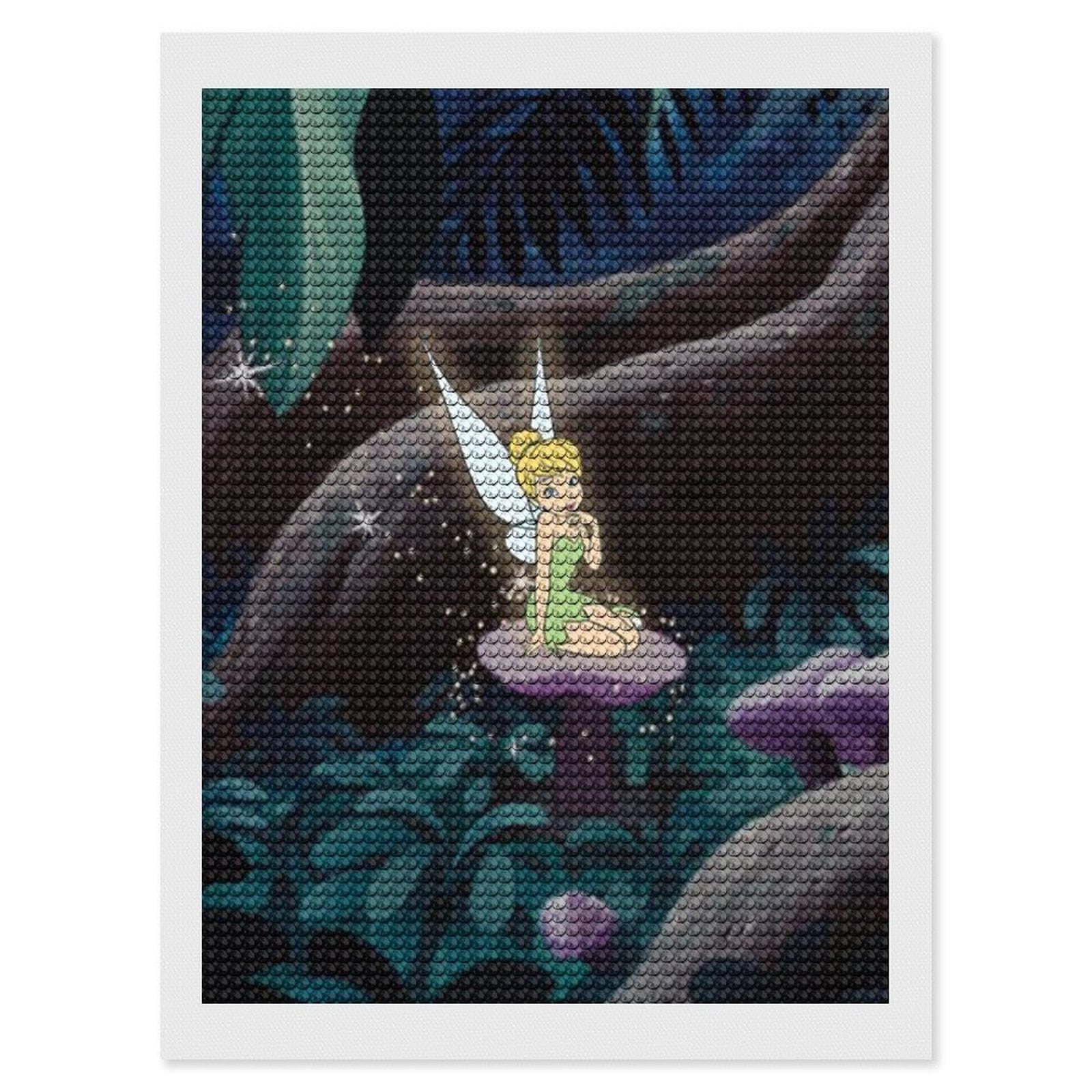 Tinker Bel Diamond Art Kits DIY 5D Anime Painting by Number Kits Full ...