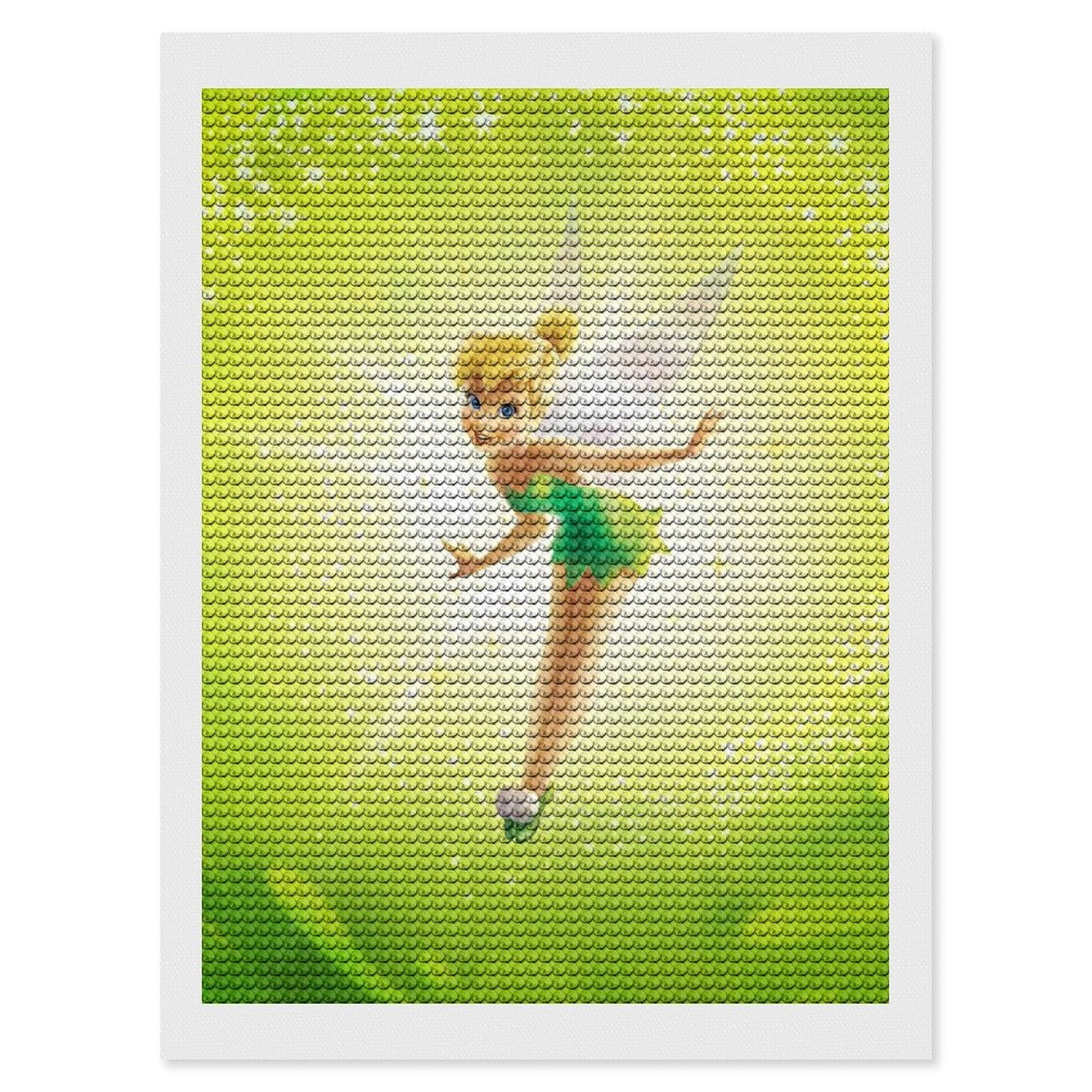 Tinker Bel Diamond Art Kits DIY 5D Anime Painting by Number Kits Full ...