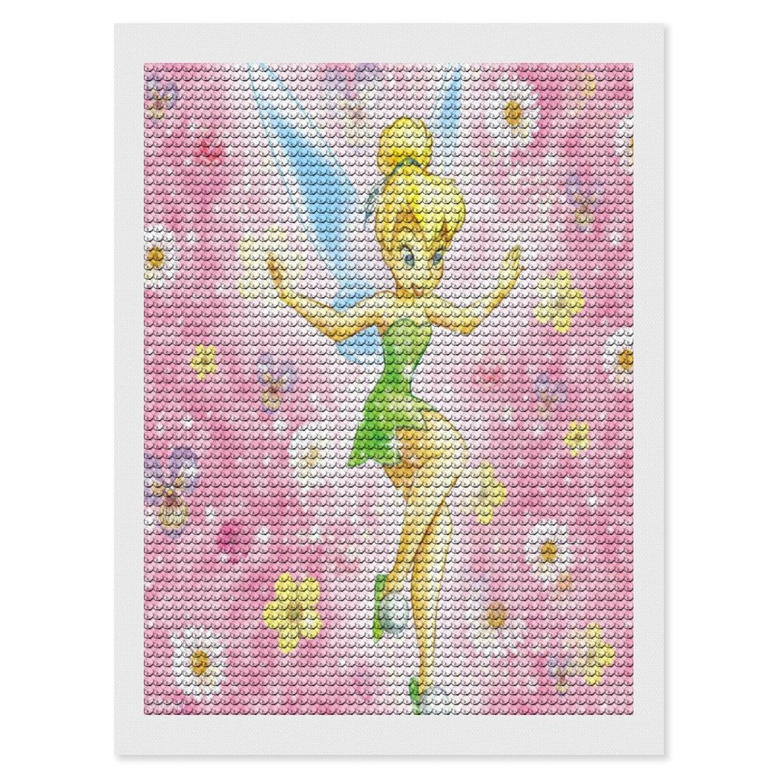 Tinker Bel Diamond Art Kits DIY 5D Anime Painting by Number Kits Full ...