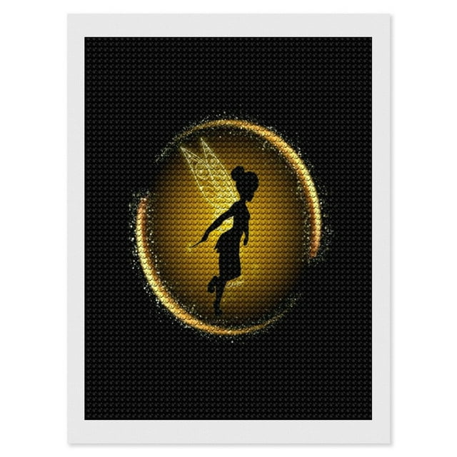 Tinker Bell Diamond Art Kits DIY 5D Anime Painting by Number Kits Full ...
