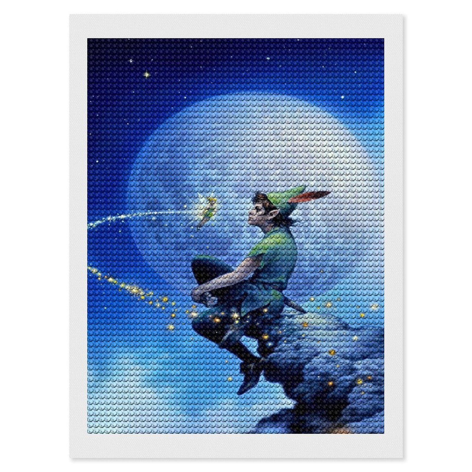 Tinker Bel Diamond Art Kits DIY 5D Anime Painting by Number Kits Full ...