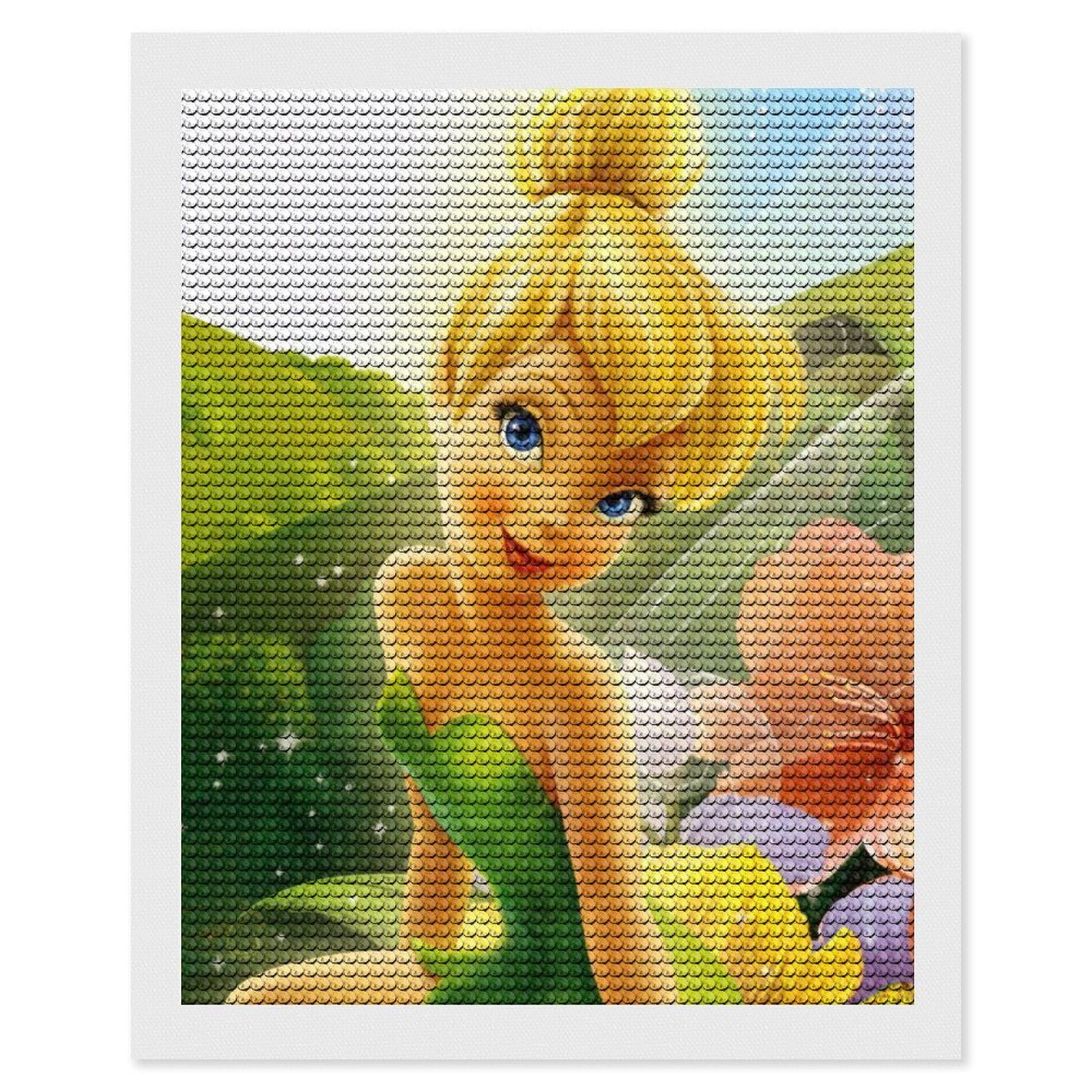 Tinker Bel Diamond Art Kits DIY 5D Anime Painting by Number Kits Full ...