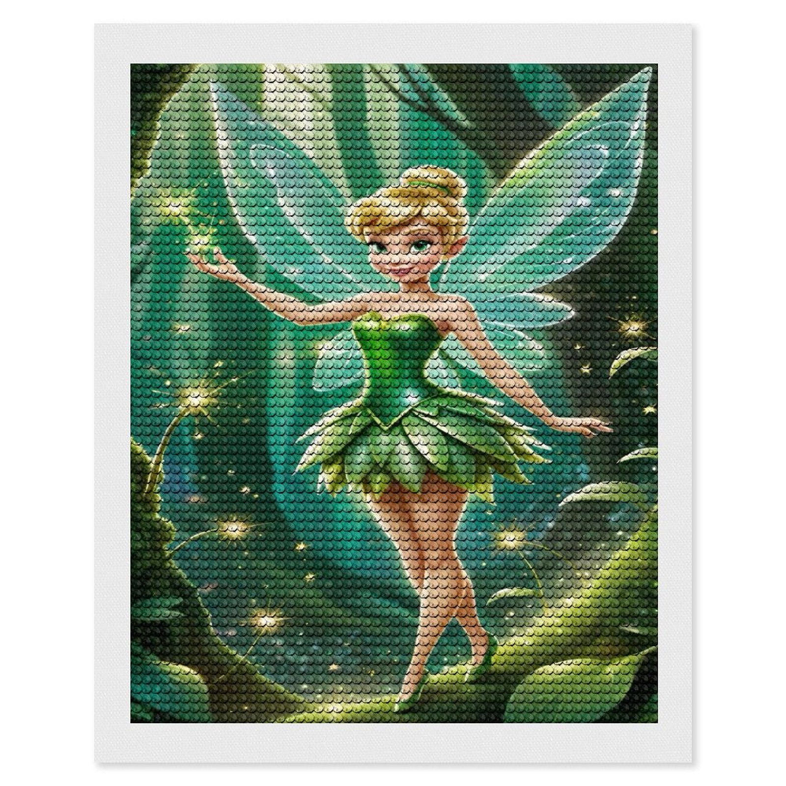 Tinker Bel Diamond Art Kits DIY 5D Anime Painting by Number Kits Full ...