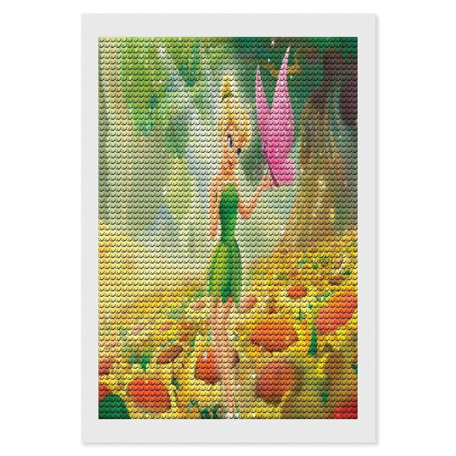 Tinker Bel Diamond Art Kits DIY 5D Anime Painting by Number Kits Full ...