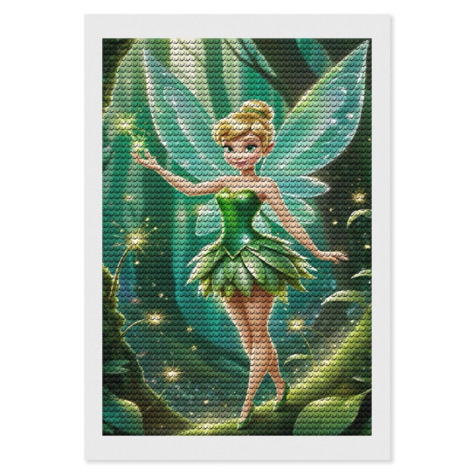 Tinker Bel Diamond Art Kits DIY 5D Anime Painting by Number Kits Full ...