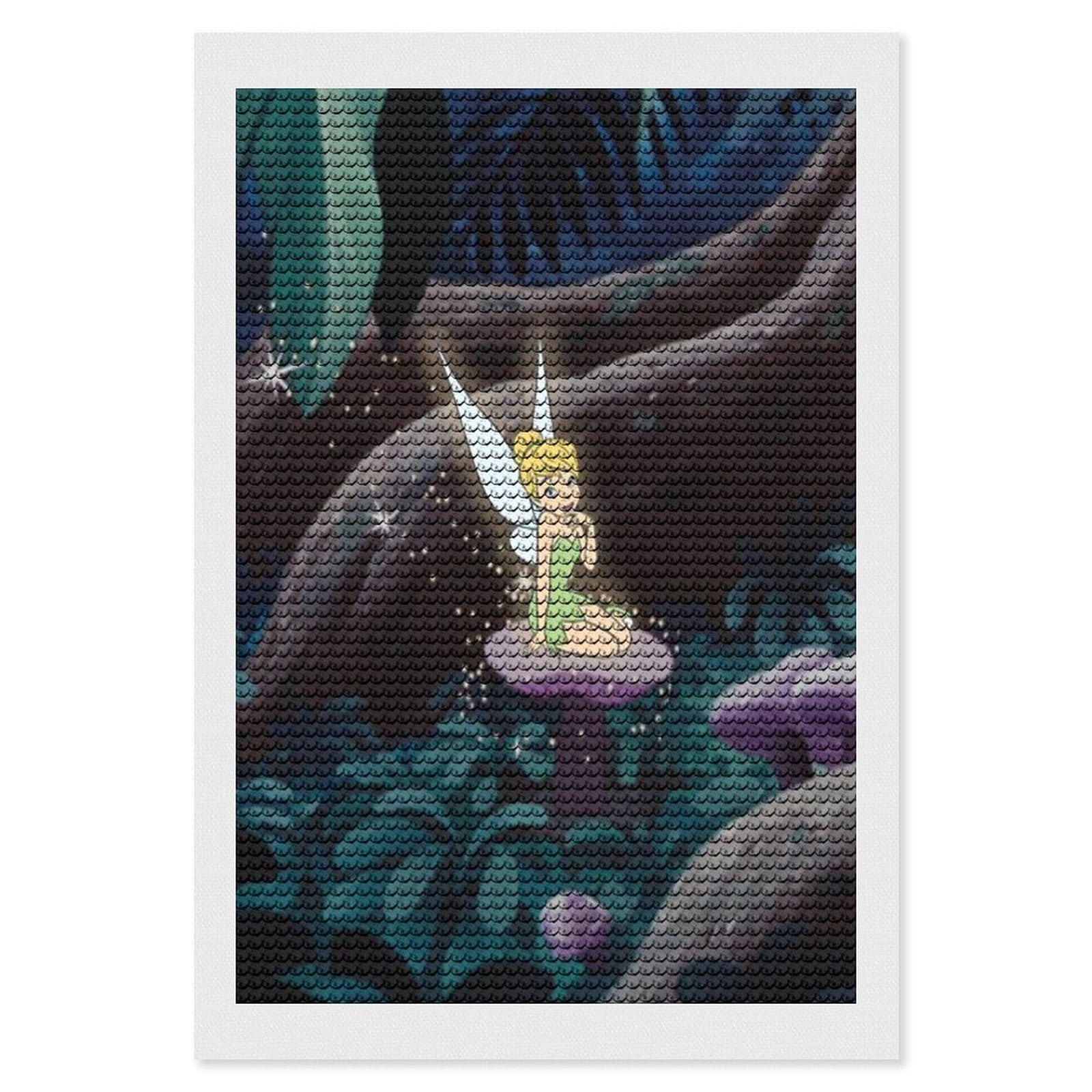 Tinker Bel Diamond Art Kits DIY 5D Anime Painting by Number Kits Full ...