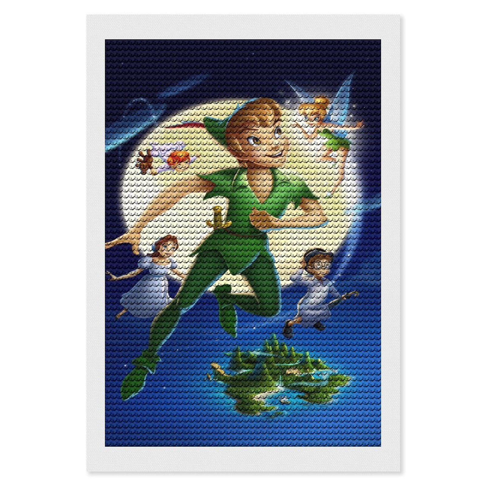 Tinker Bel Diamond Art Kits DIY 5D Anime Painting by Number Kits Full ...