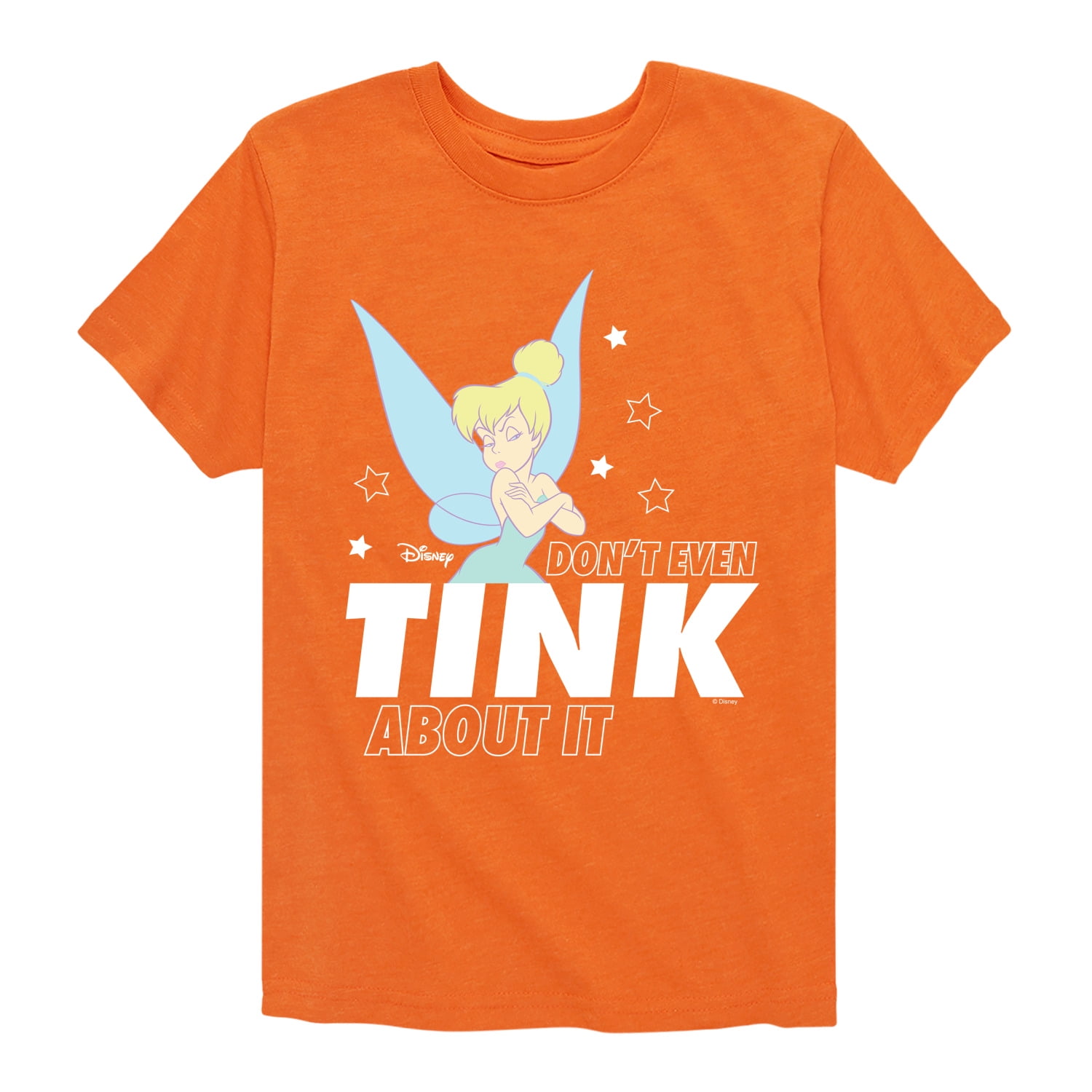 Tinker Bell - Don't Even Tink About It - Toddler And Youth Short Sleeve ...