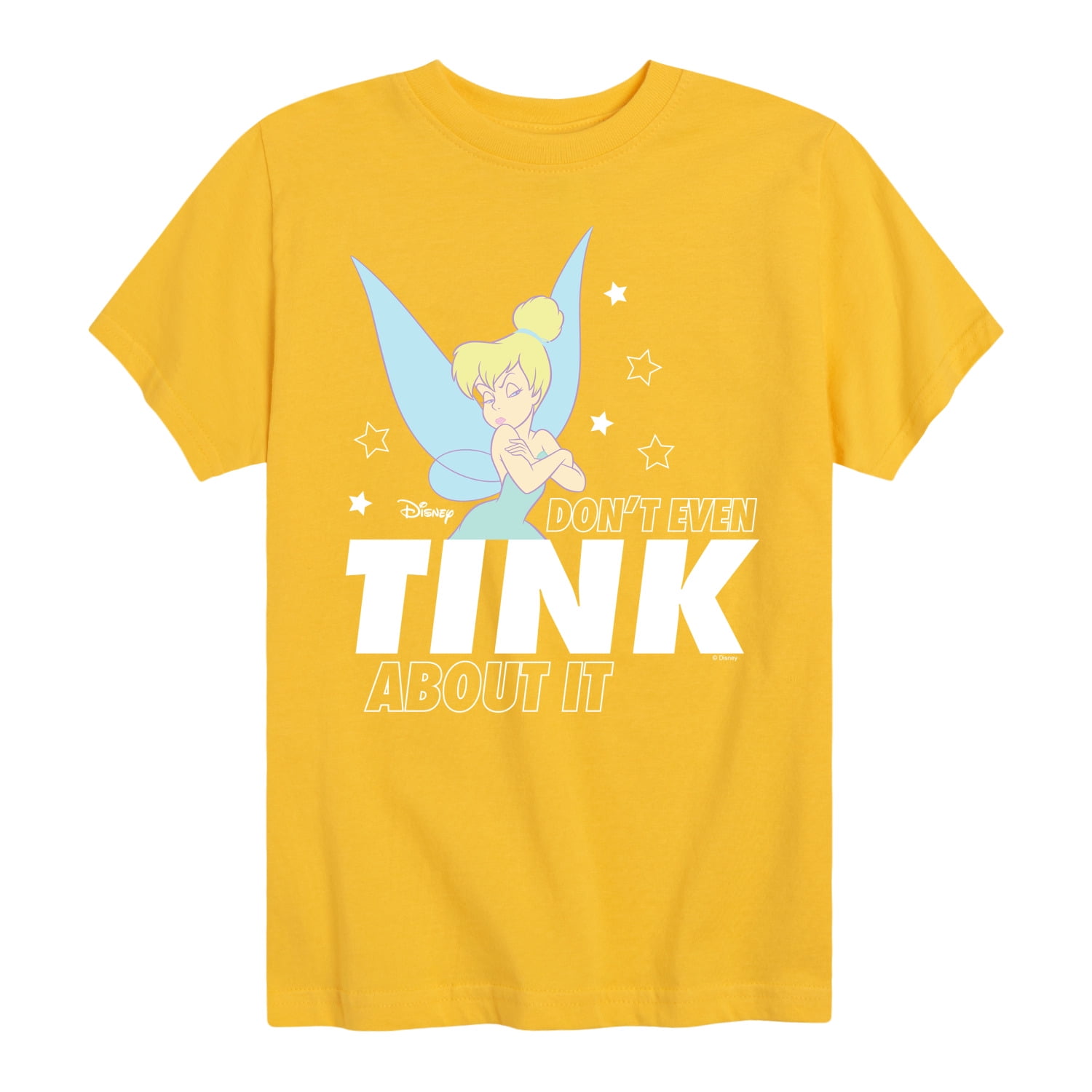 Tinker Bell - Don't Even Tink About It - Toddler And Youth Short Sleeve ...