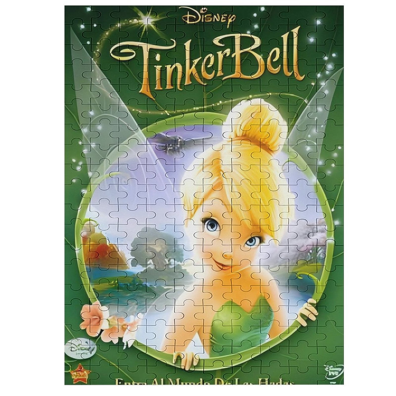Tinker Bell Jigsaw Puzzle Toy Cartoon Anime Interlocking Puzzle ...