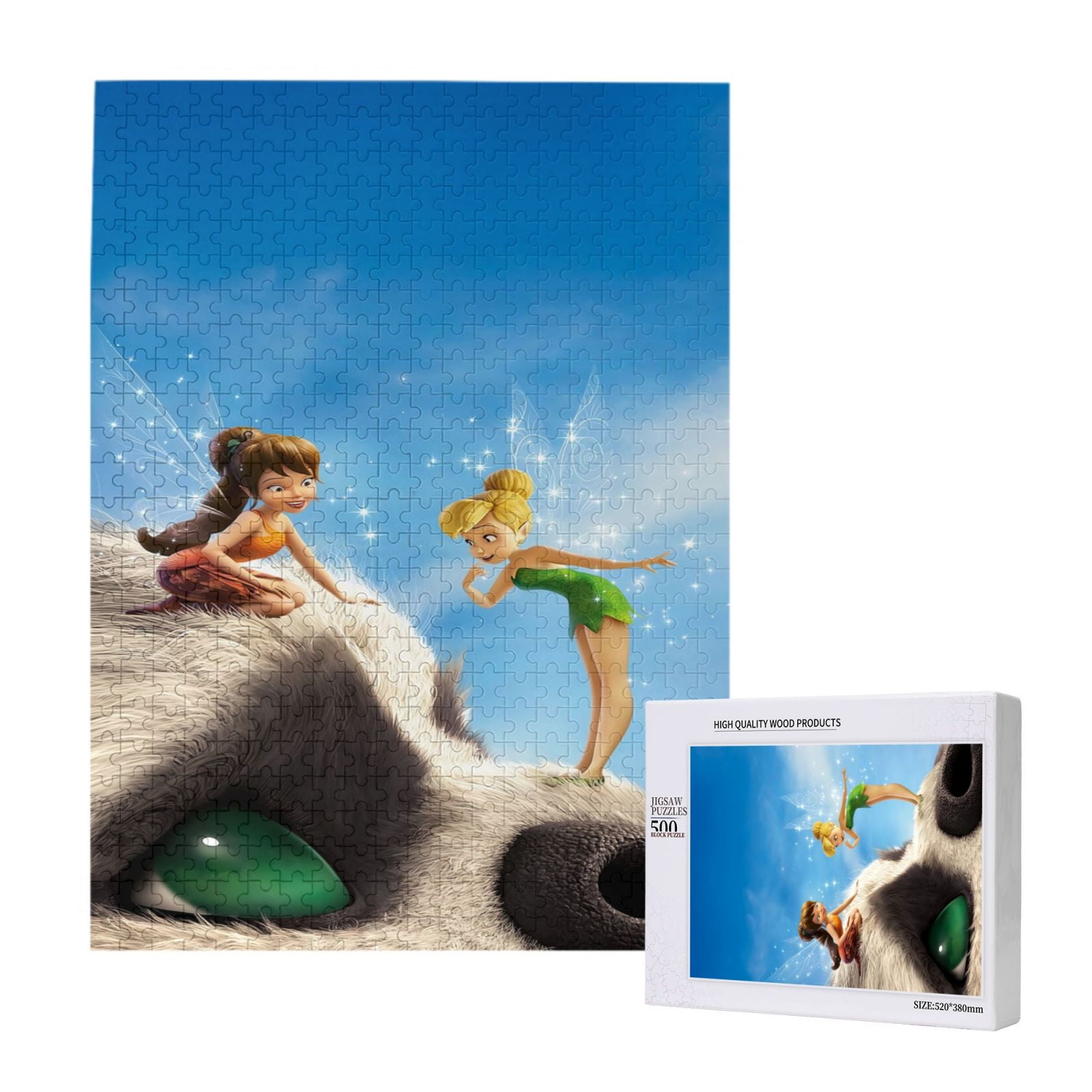 Tinker Bell And The Legend Of The Neverbeast Jigsaw Puzzle 300 500 1000 ...
