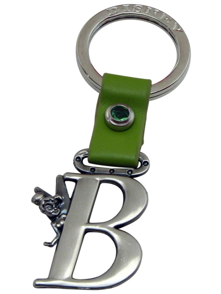 Tinker Bell Letter B Pewter Key Chain - Walmart Business Supplies