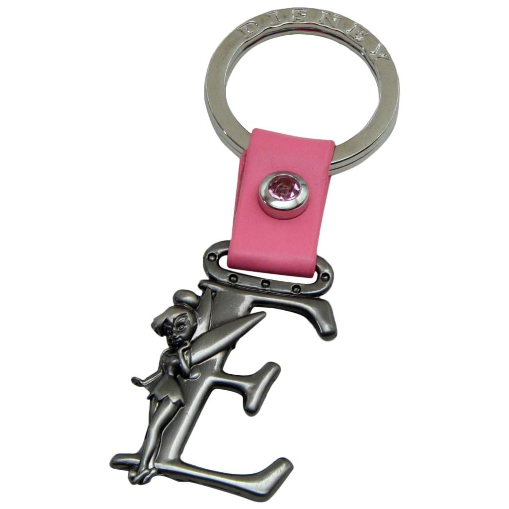 Tinker Bell Letter E Pewter Key Chain - Walmart Business Supplies