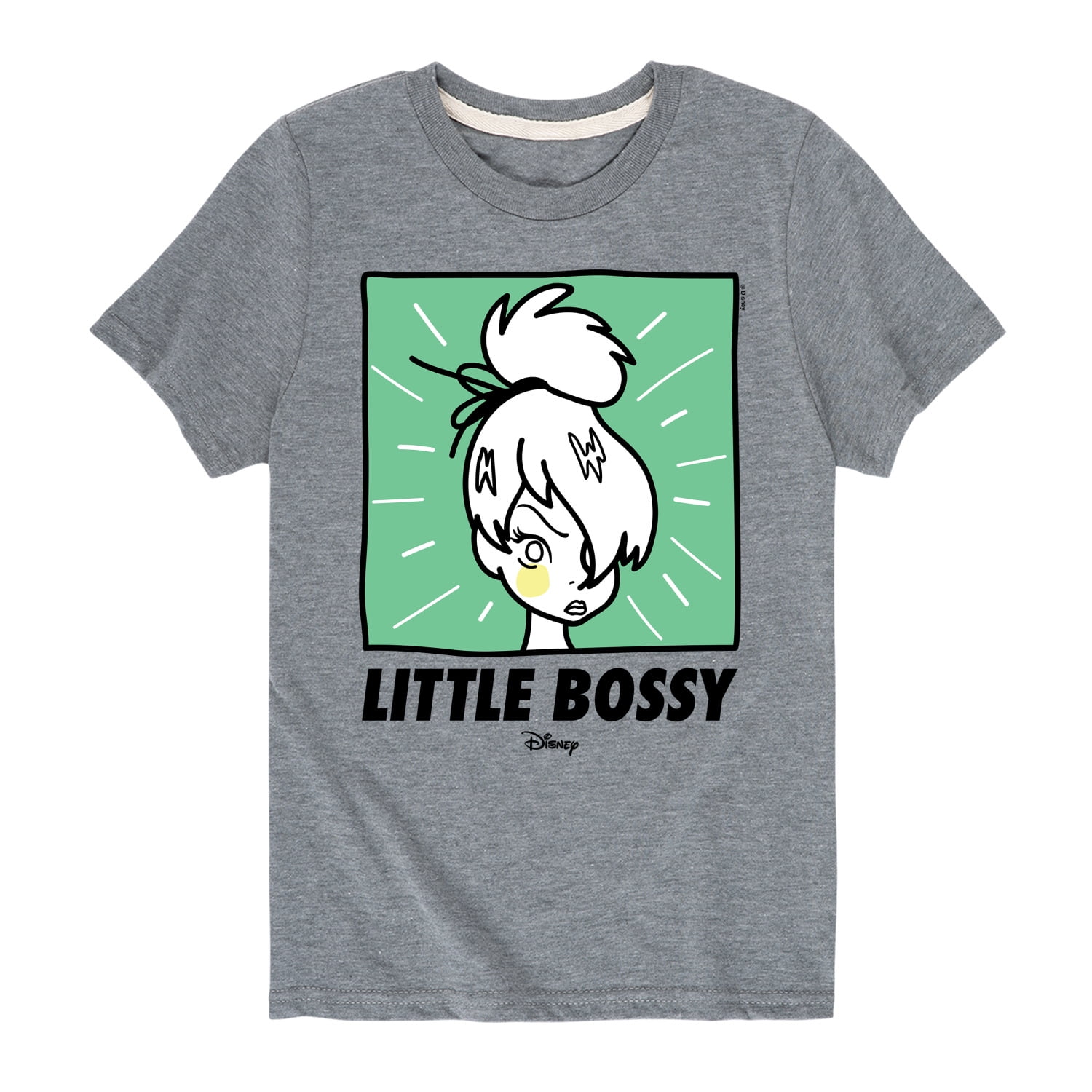 Tinker Bell - Little Bossy - Toddler And Youth Short Sleeve Graphic T ...