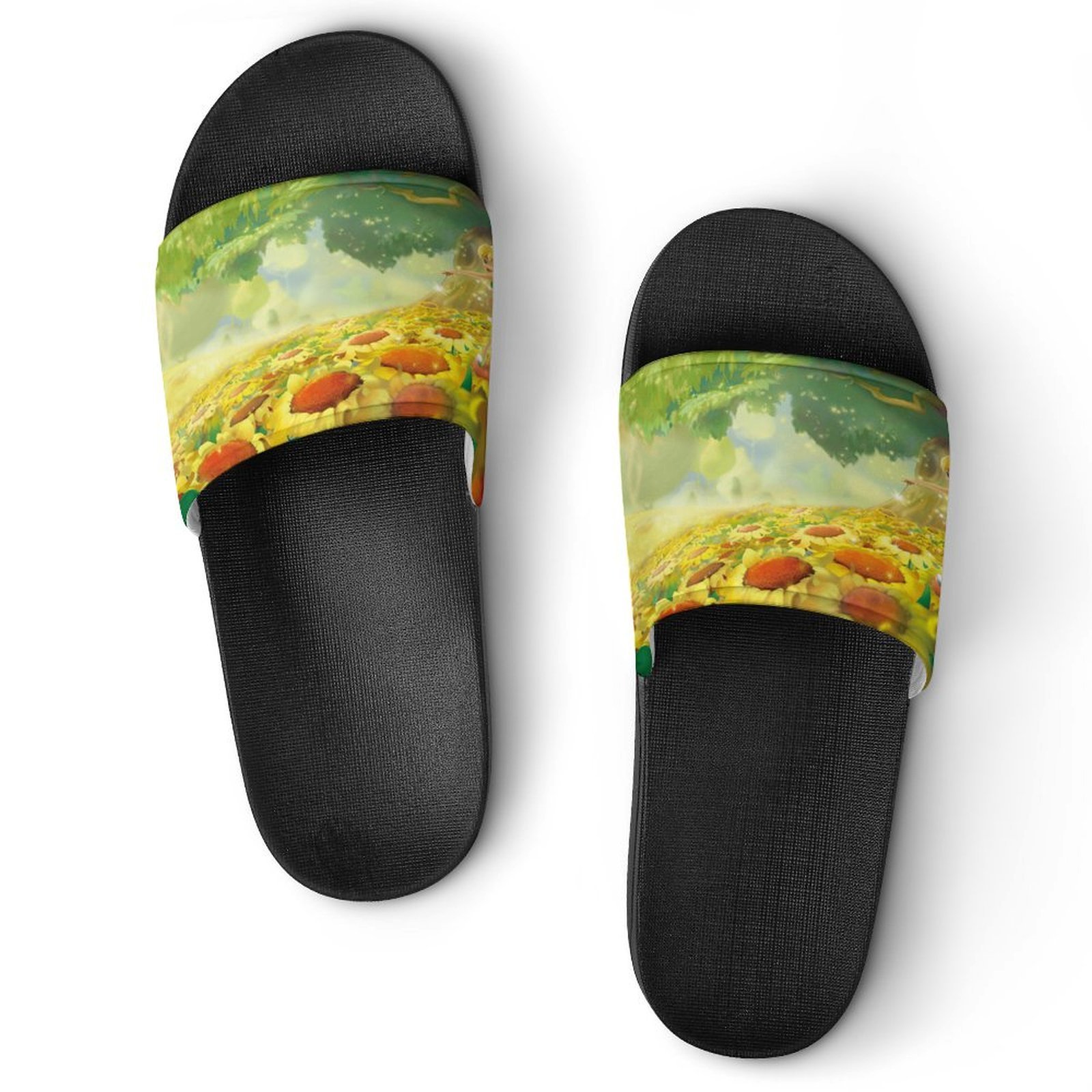 Tinker Bell Shower Slippers for Women & Men Non-Slip House Shoes Slide ...