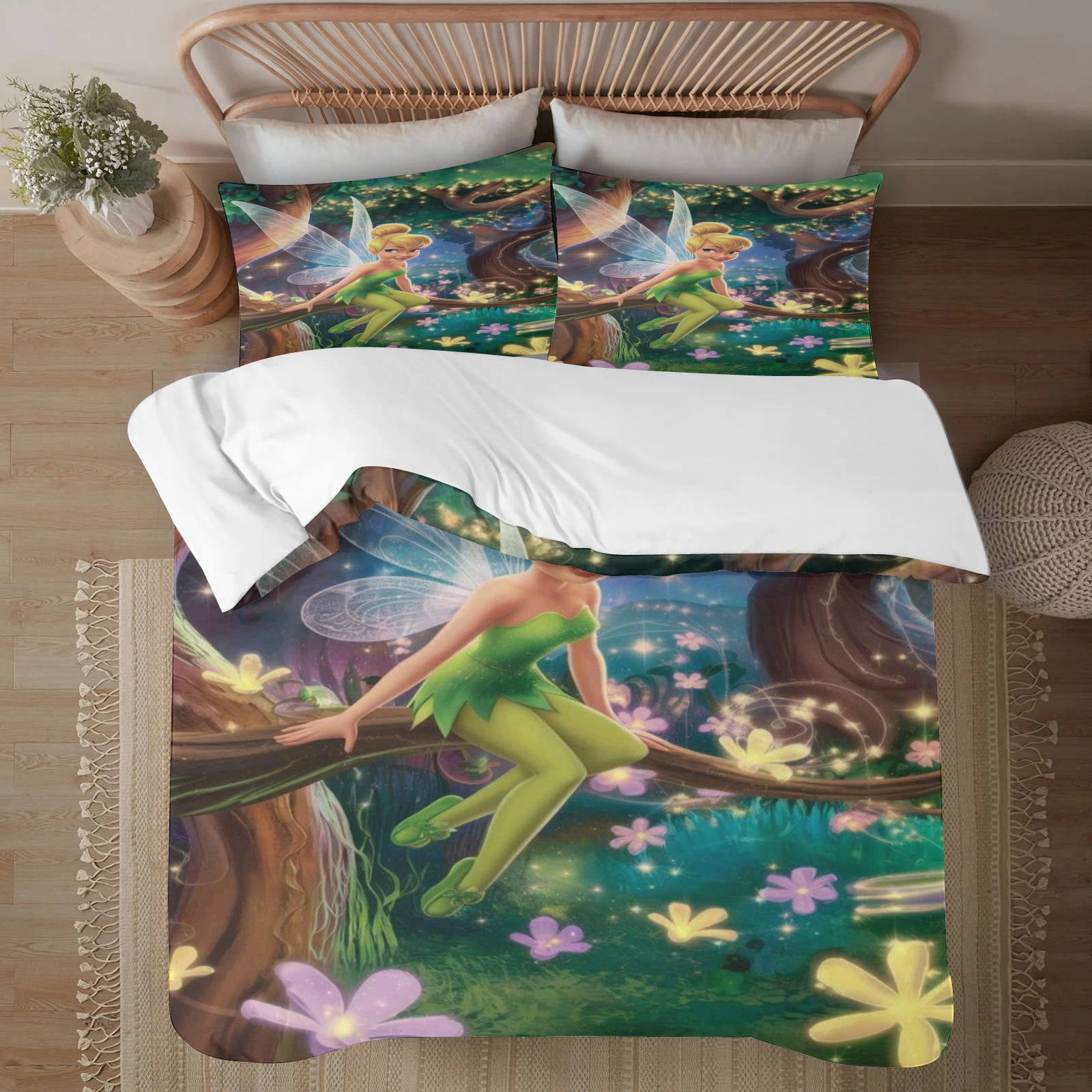 Tinker Bell Three Piece Bedding Set 173*218CM - Walmart.com