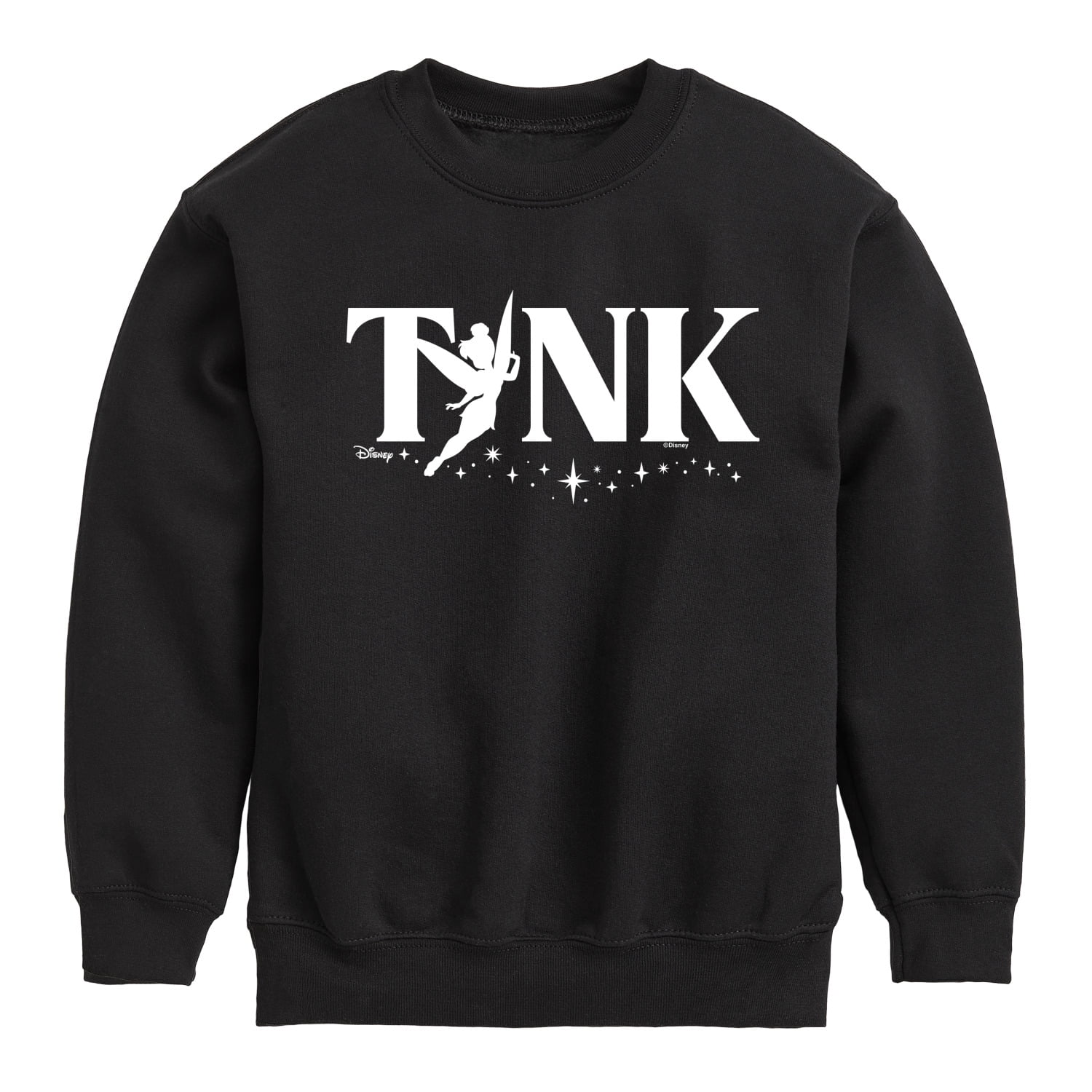 Tinker Bell - Tink - Toddler And Youth Crewneck Fleece Sweatshirt ...