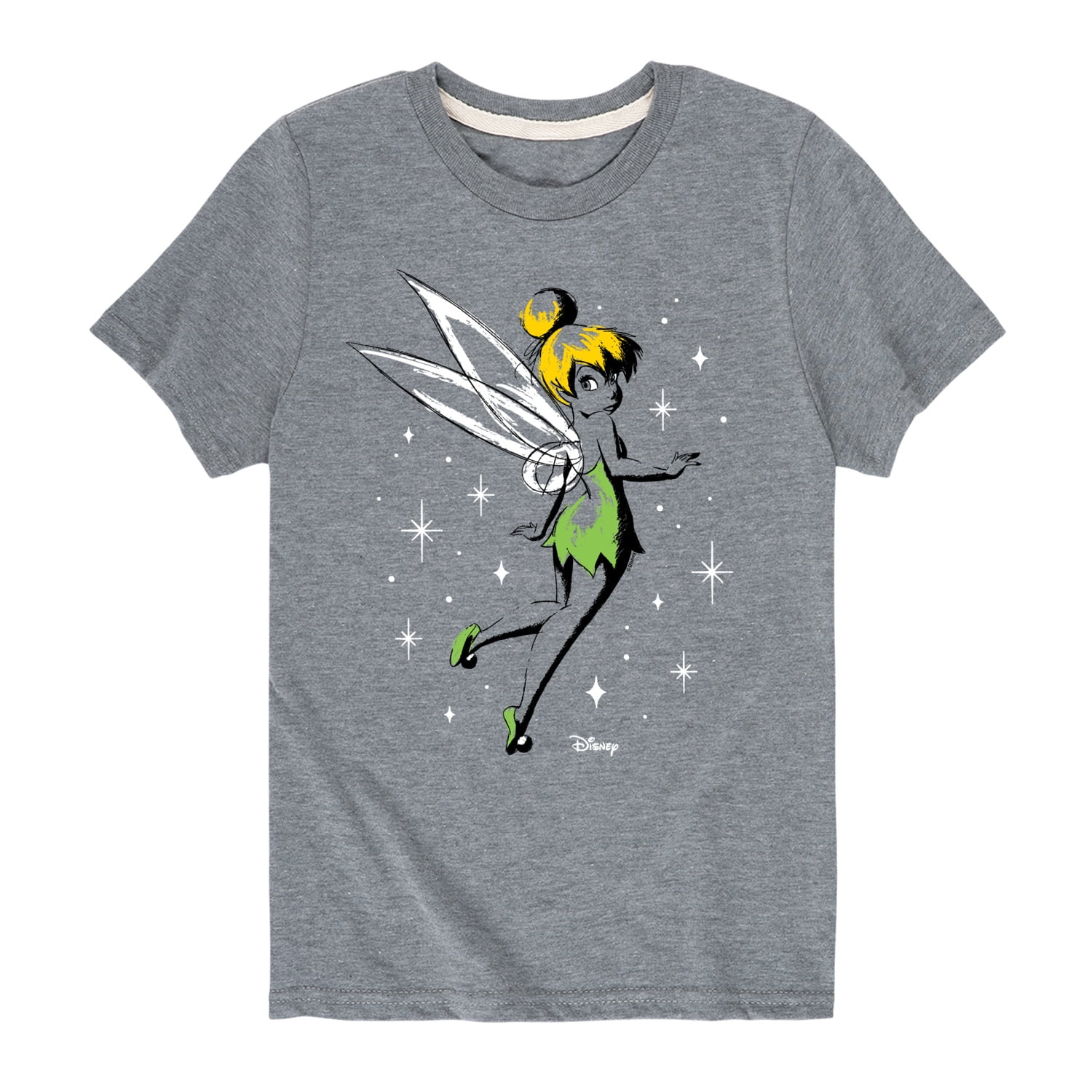 Tinker Bell - Tinker Bell Sketch Sparkles - Toddler And Youth Short ...