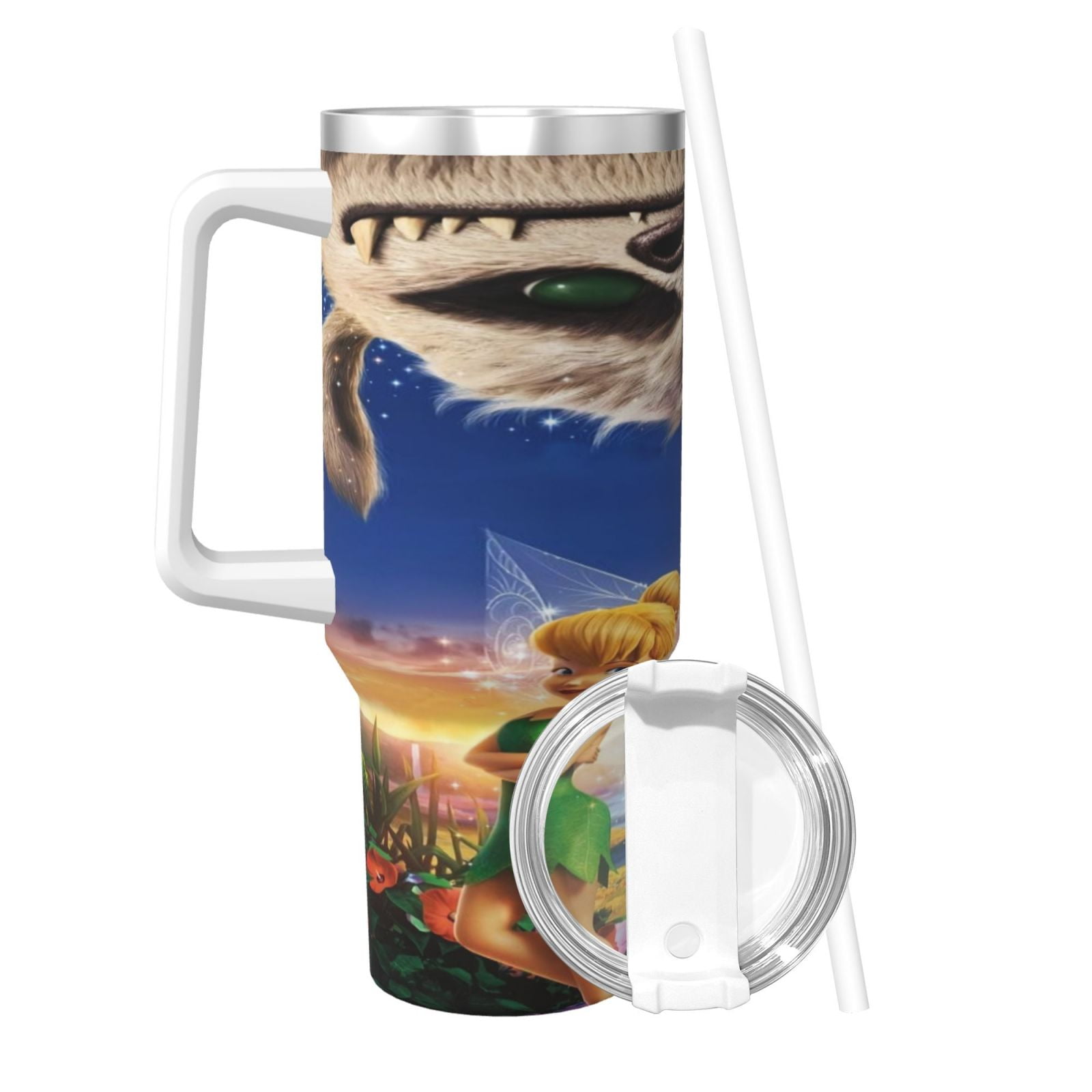 TinkerBell legend of the neverbeast Print Thermos Insulated Stainless ...