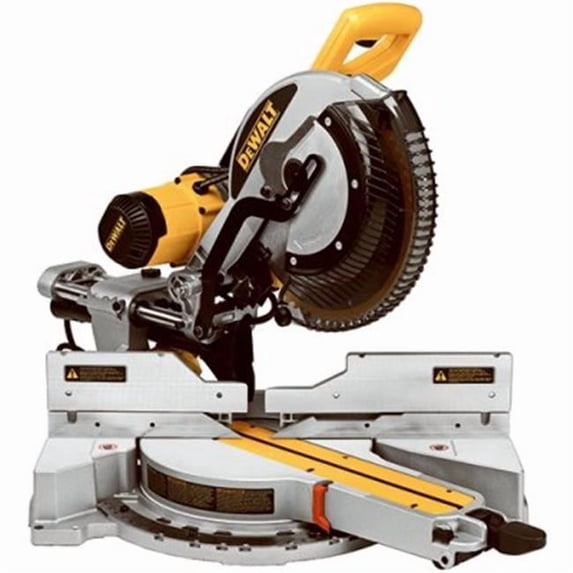 12 in. Compact Electric Dual Bevel Sliding Compound Miter Saw - Walmart.com