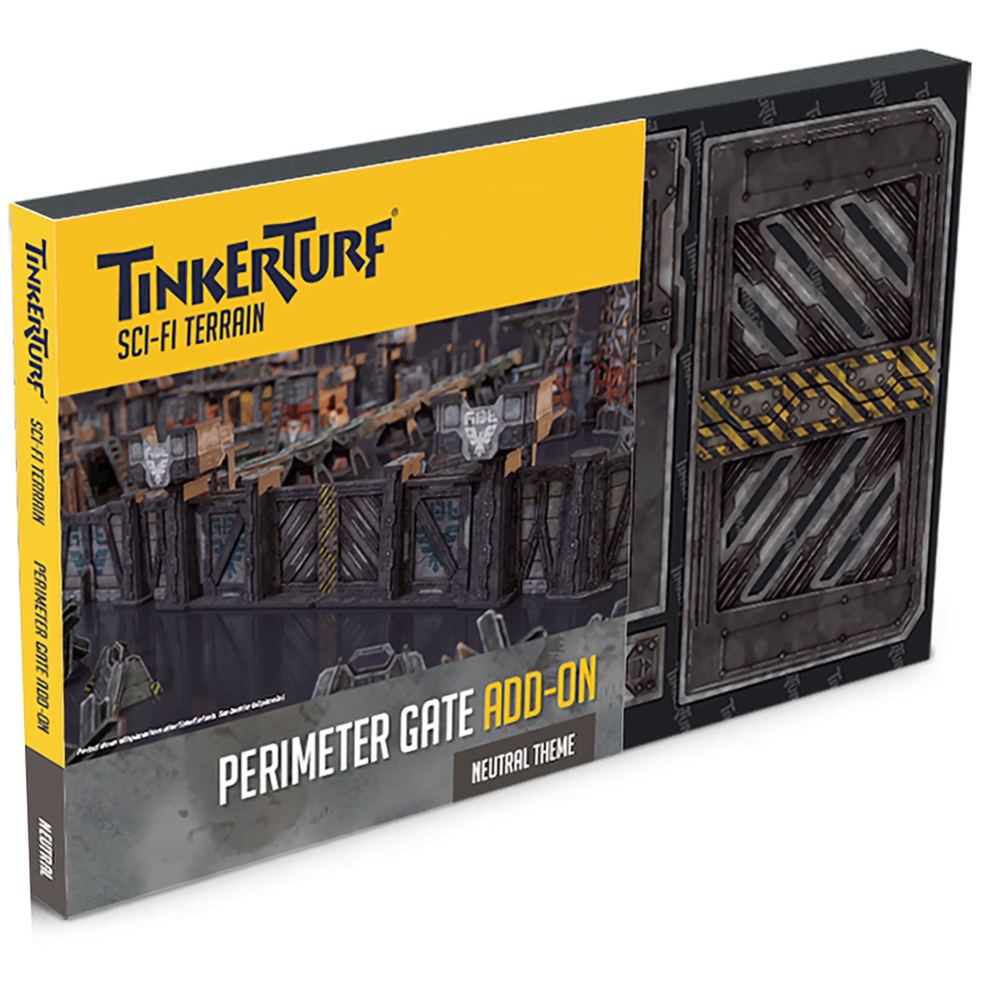 TinkerTurf Sci-Fi: Perimeter Gate Add-On - Neutral Theme - Walmart.com