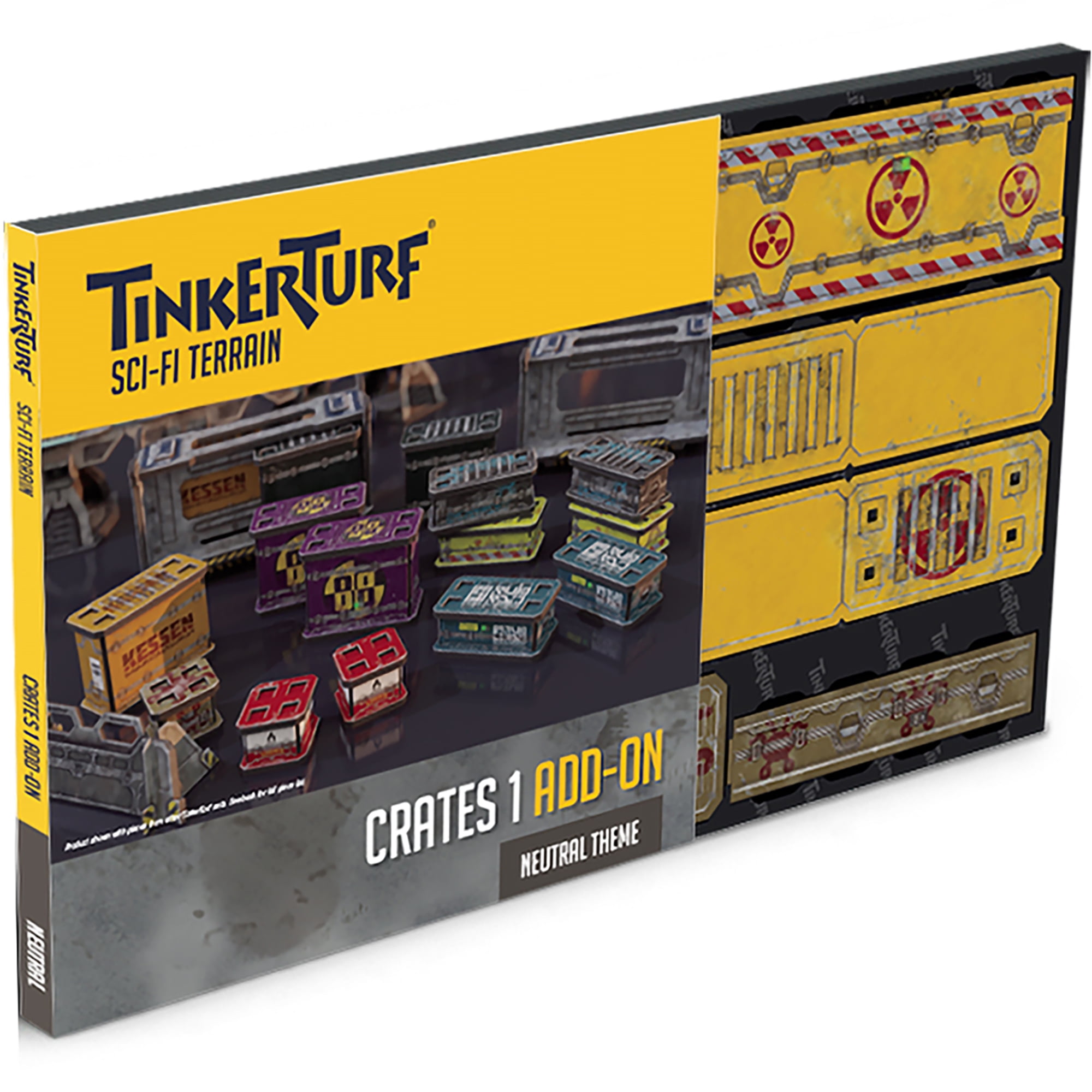 TinkerTurf Sci-Fi Terrain: Color Crates Series 1 Add-On - Neutral Theme ...