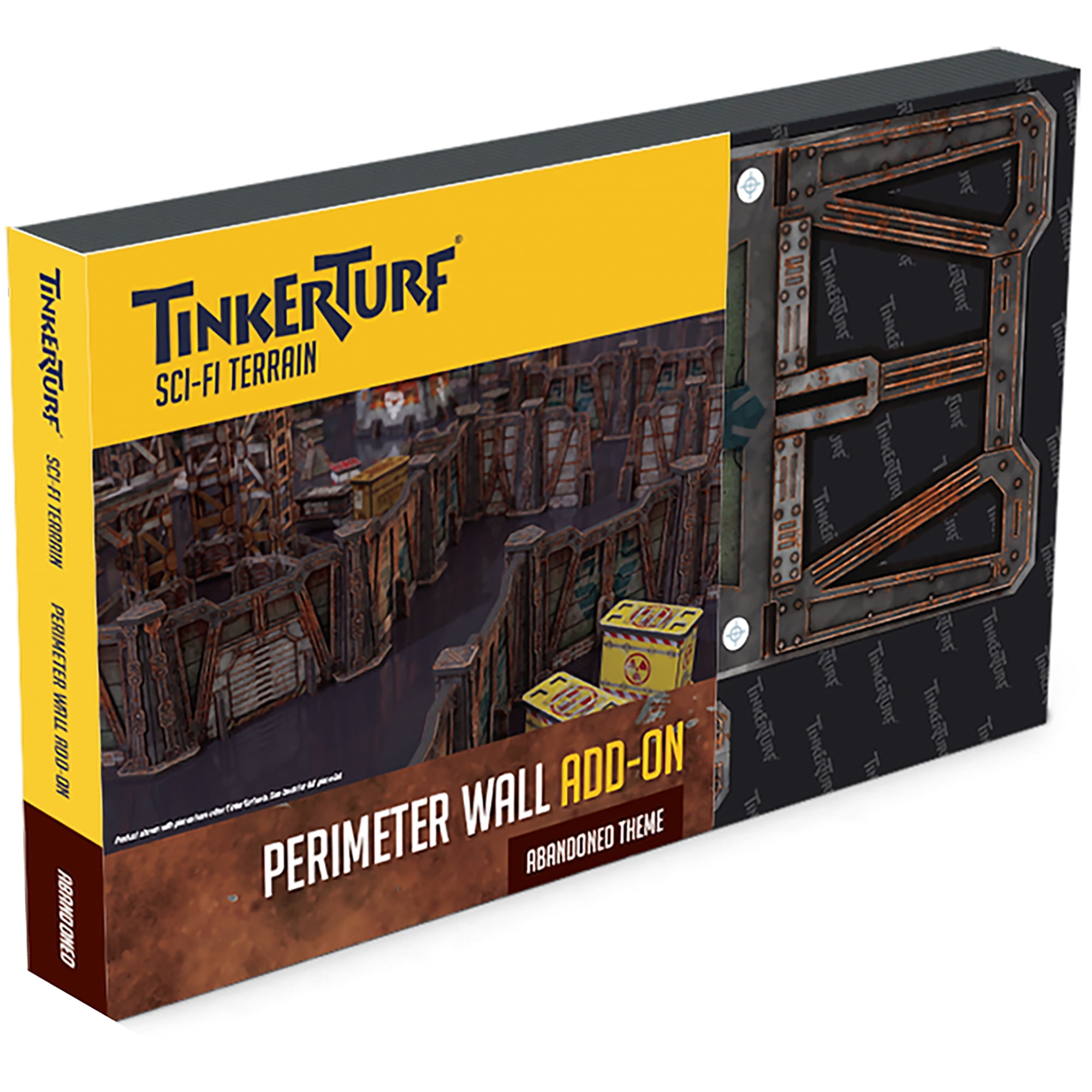 TinkerTurf Sci-Fi Terrain: Perimeter Wall Add-On - Abandoned Theme ...