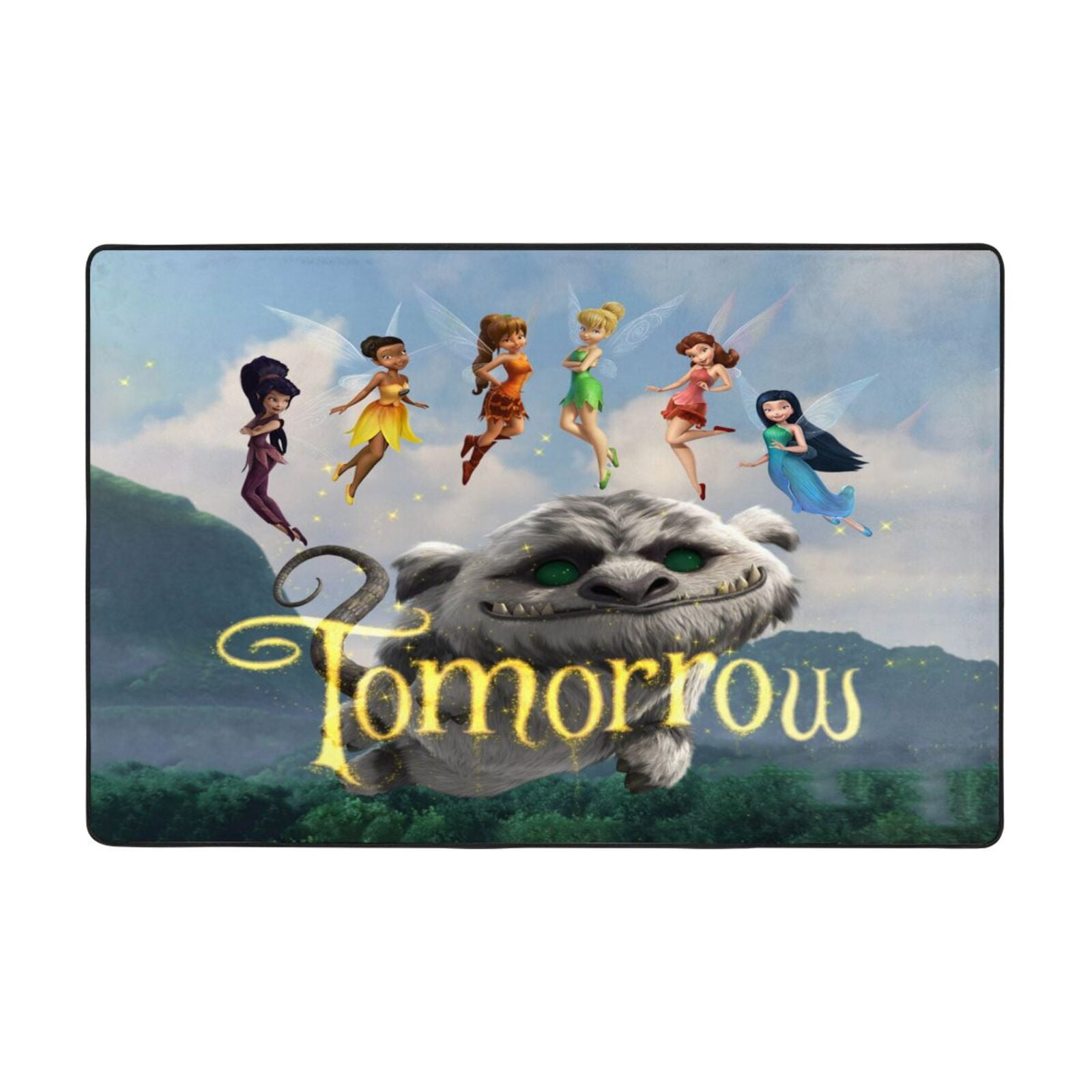 Tinker-bel And The Legend Of The Neverbeast Area Rug Cartoon Rugs Non ...