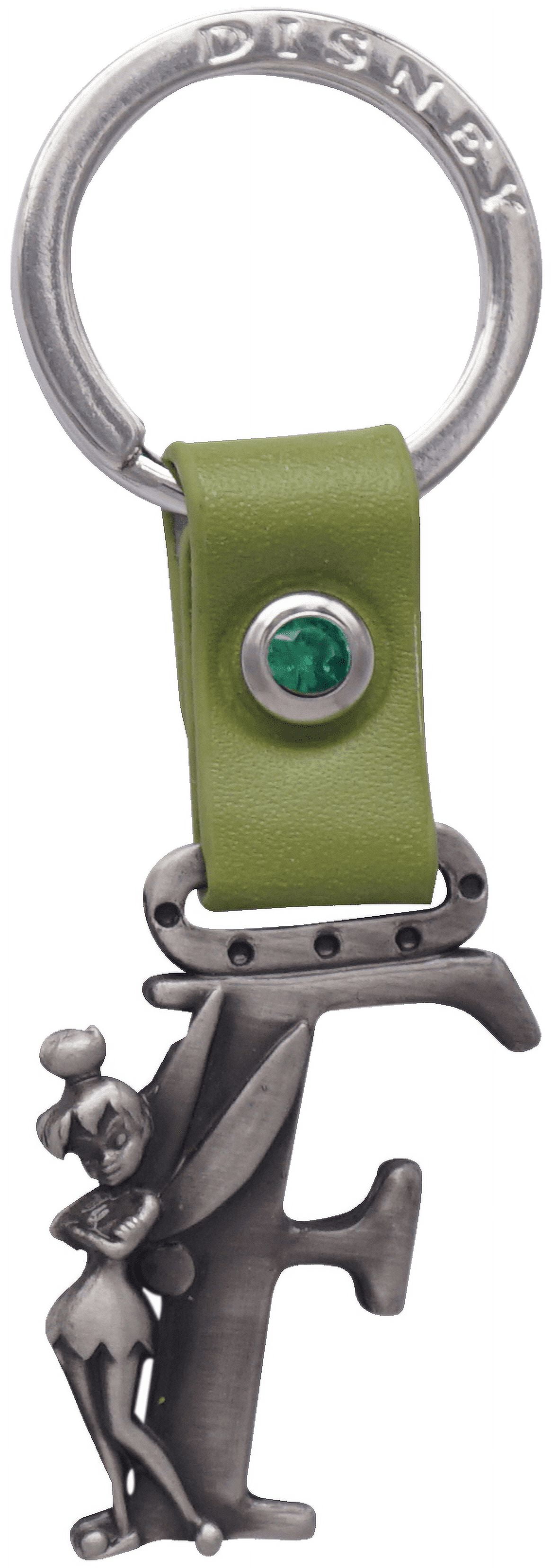 Disney Tinkerbell "F" Initial Keychain - Walmart.com