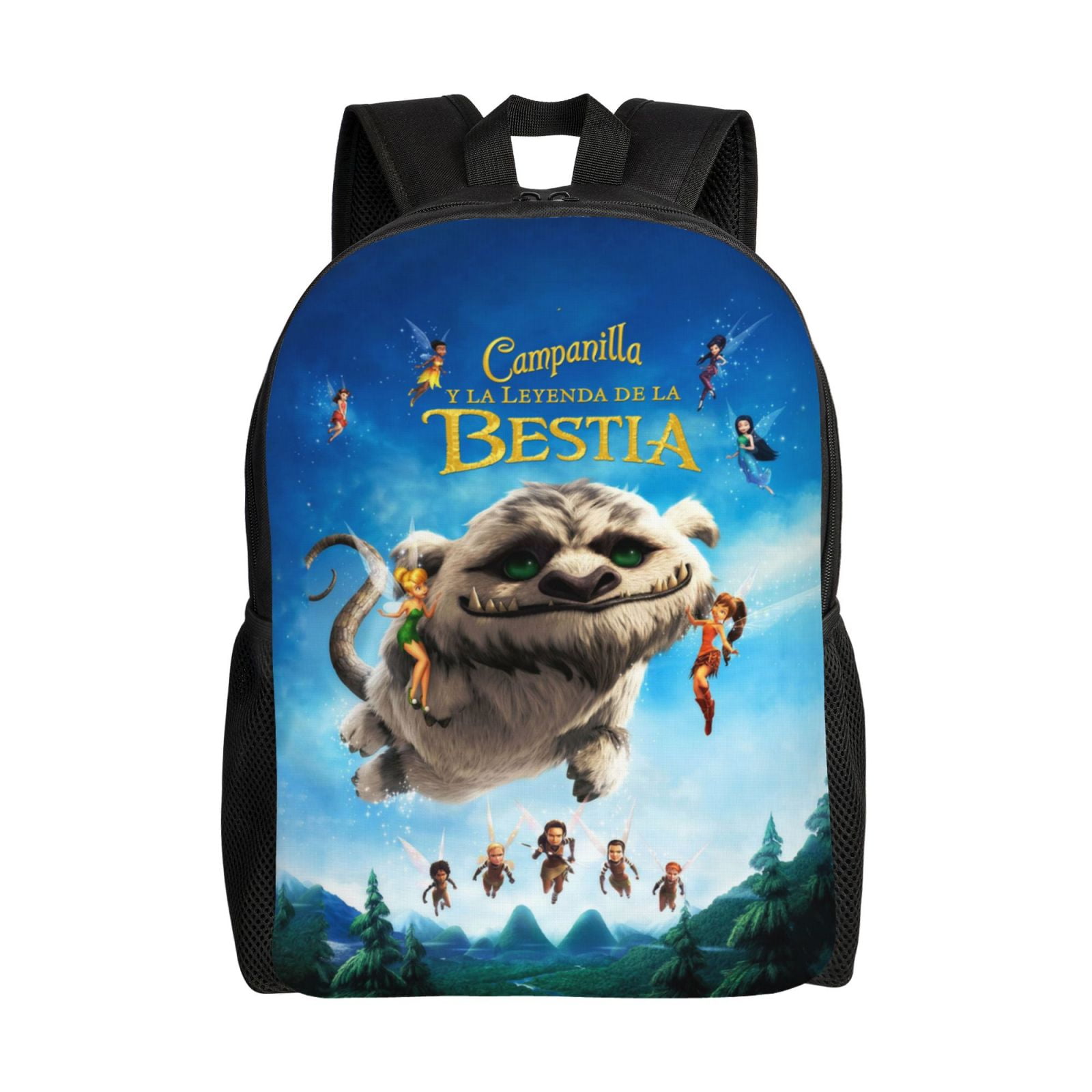 Tinker-bel Legend of the Never Beast Backpack Cute Anime Large Capacity ...