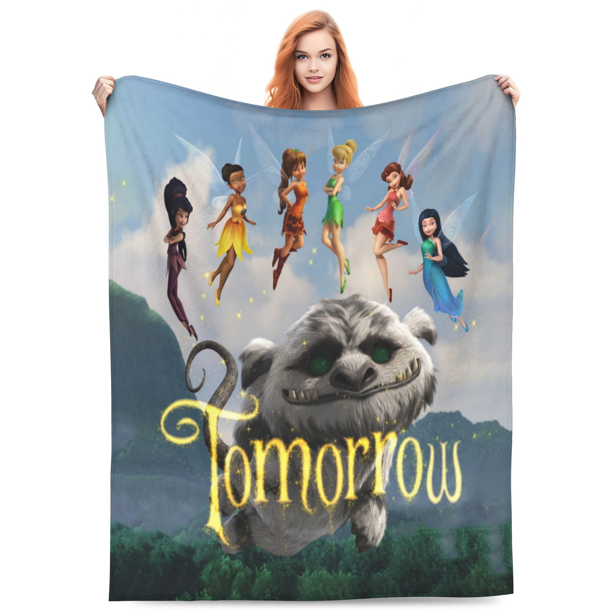 Tinker-bel Legend of the Never Beast Bed Blanket 3D Printed Throw ...