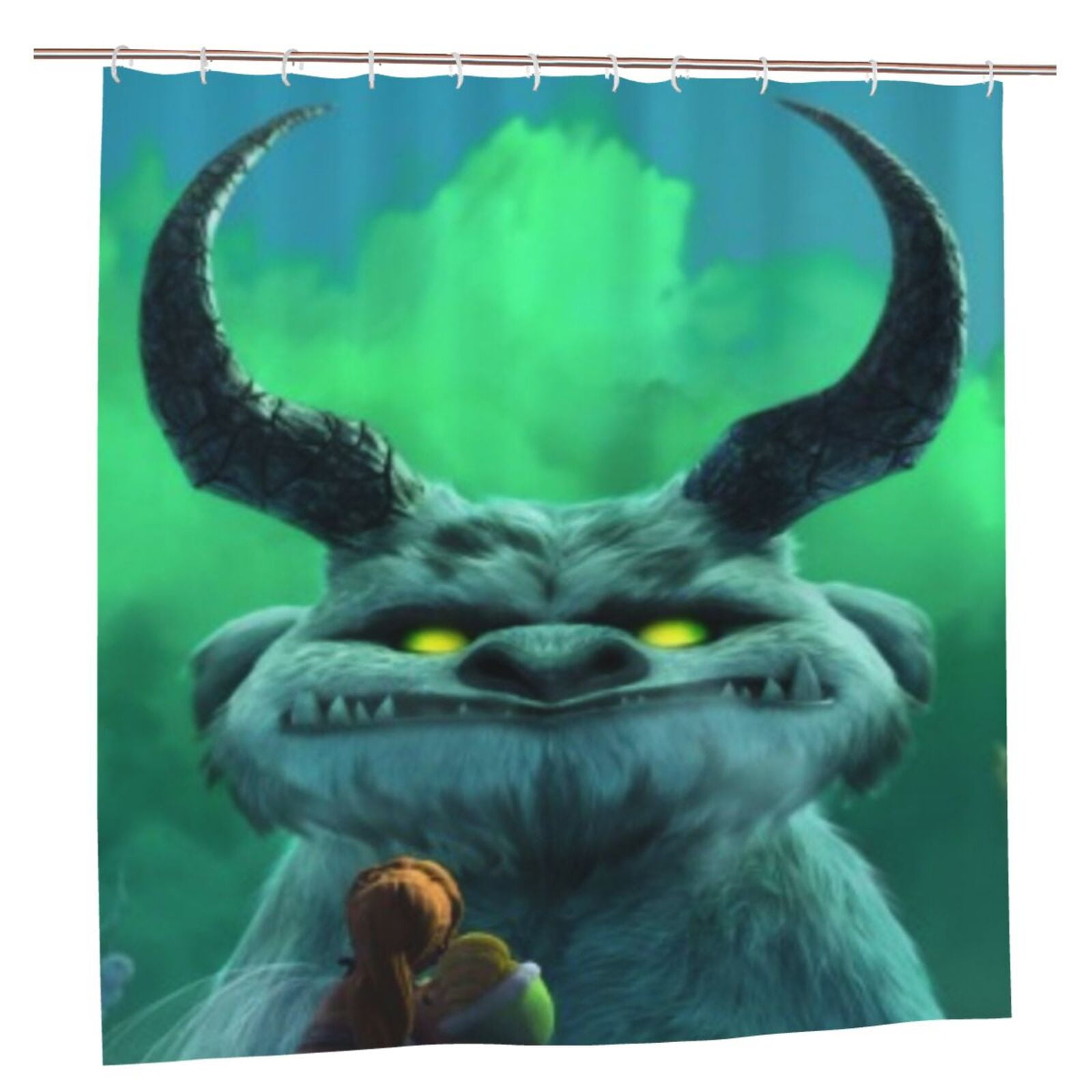 Tinkerbell Legend Of The Neverbeast Cartoon Shower Curtain 72" X 72 ...