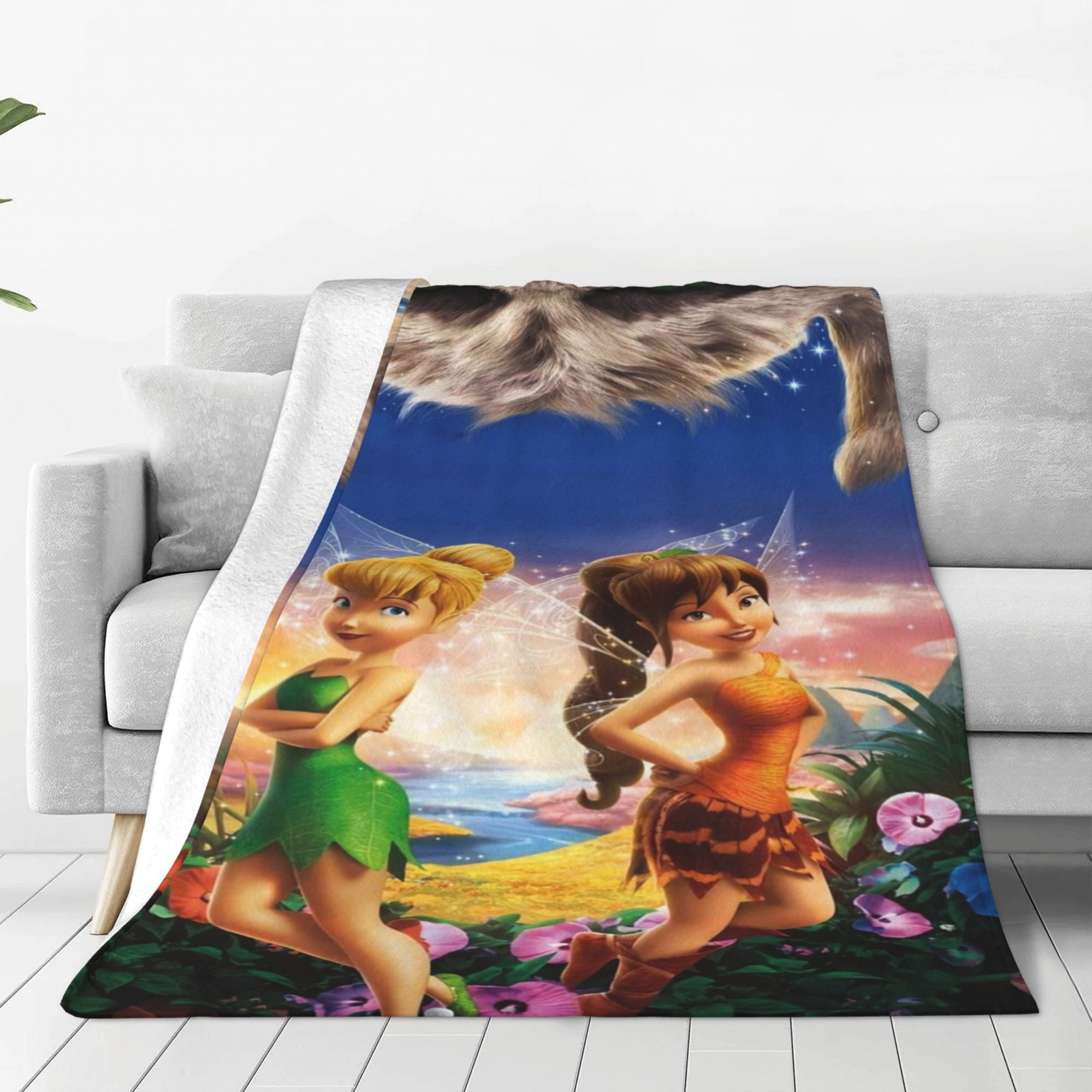Tinkerbell Legend Of The Neverbeast Throw Blanket Soft Plush Travel ...