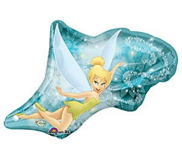 TINKER BELL with WAND Balloon Large Shape Foil Mylar Balloon Party ...