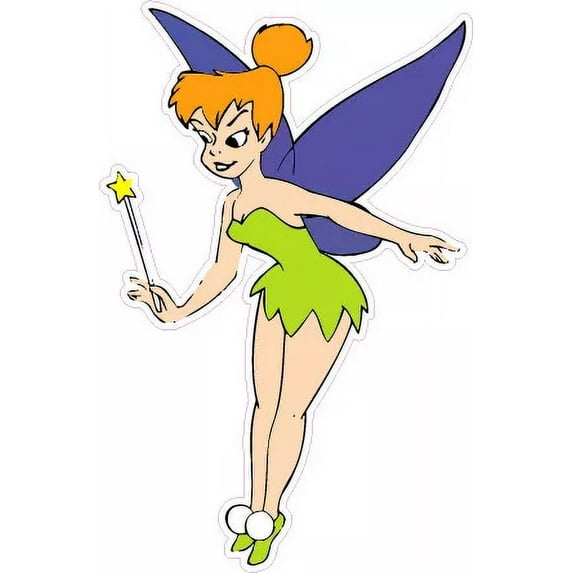 Tinkerbell Sticker Window Decal Phone Decal Water Bottle Stickers Car ...