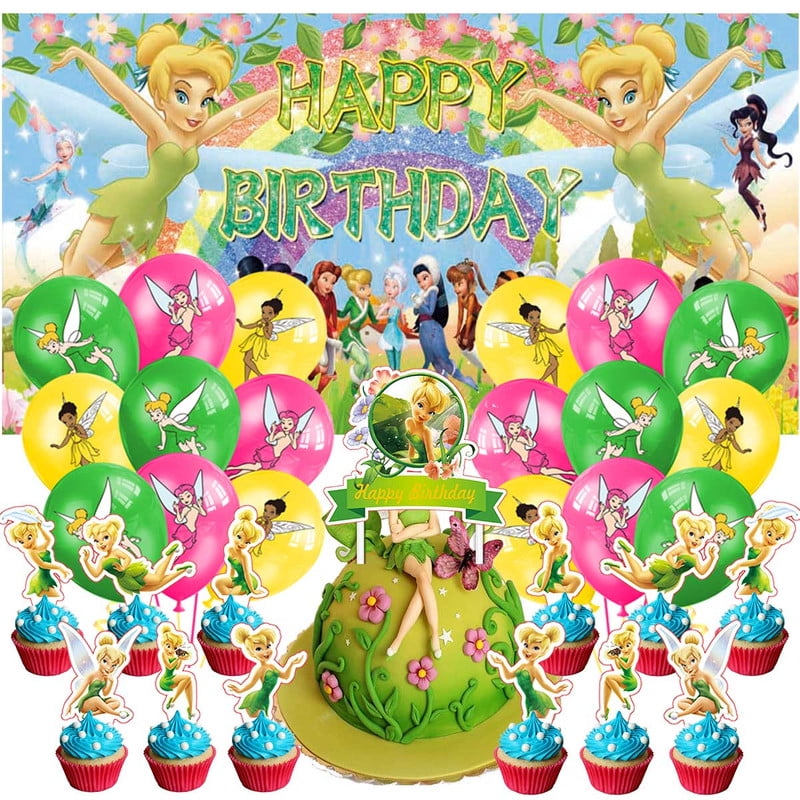 Tinkerbell Tinker Bell Birthday Party Decorations Supplies Set Latex ...