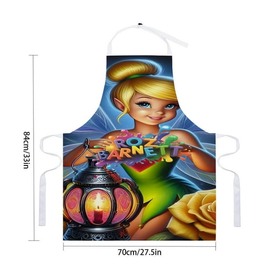 Tinkerbell Tinker Bell apron with pockets, waterproof for adults ...