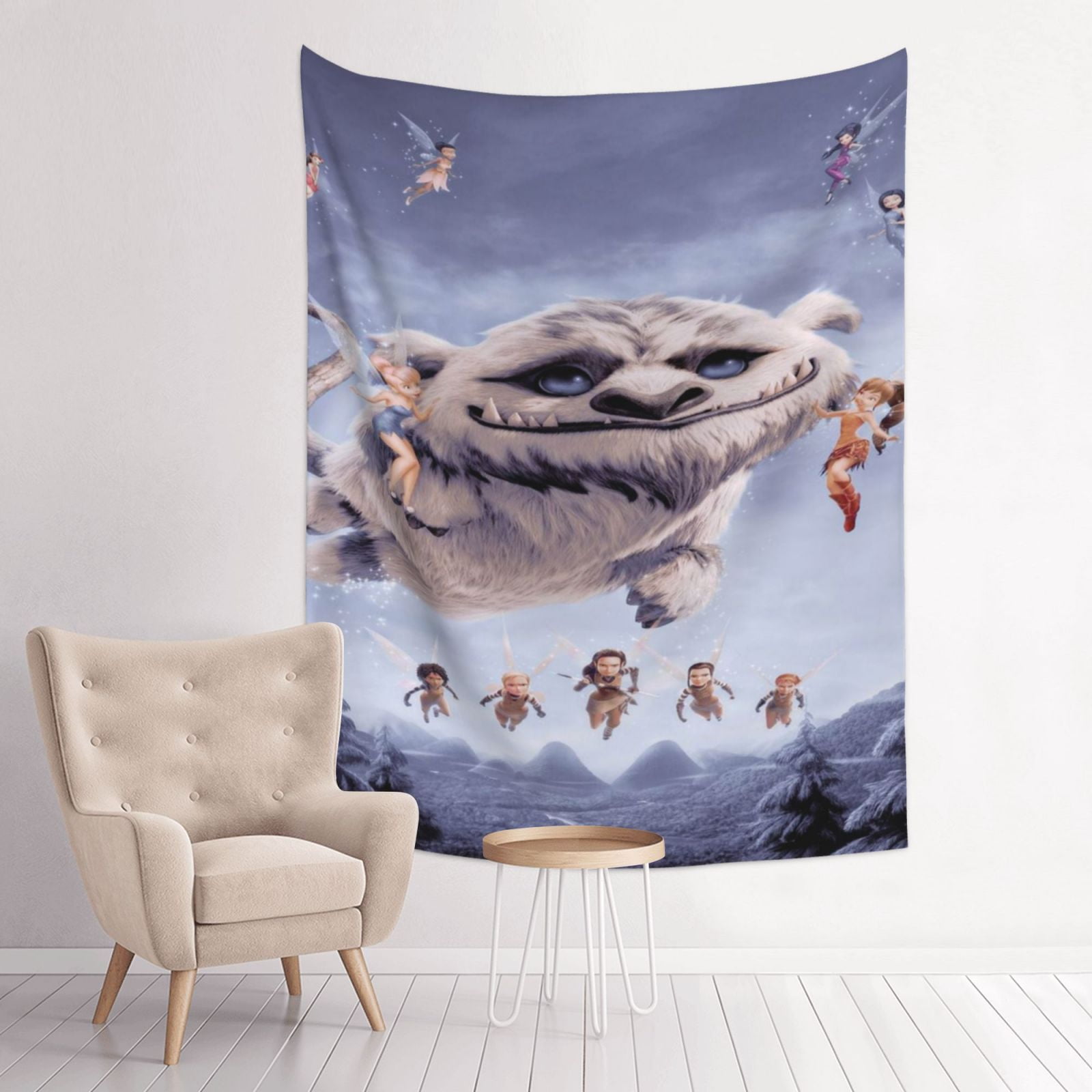 Tinker-bel and the Legend of the NeverBeast Tapestry Anime Poster Large ...