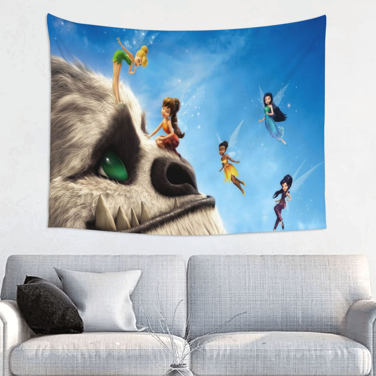 Tinker-bel and the Legend of the NeverBeast Tapestry Anime Poster Large ...