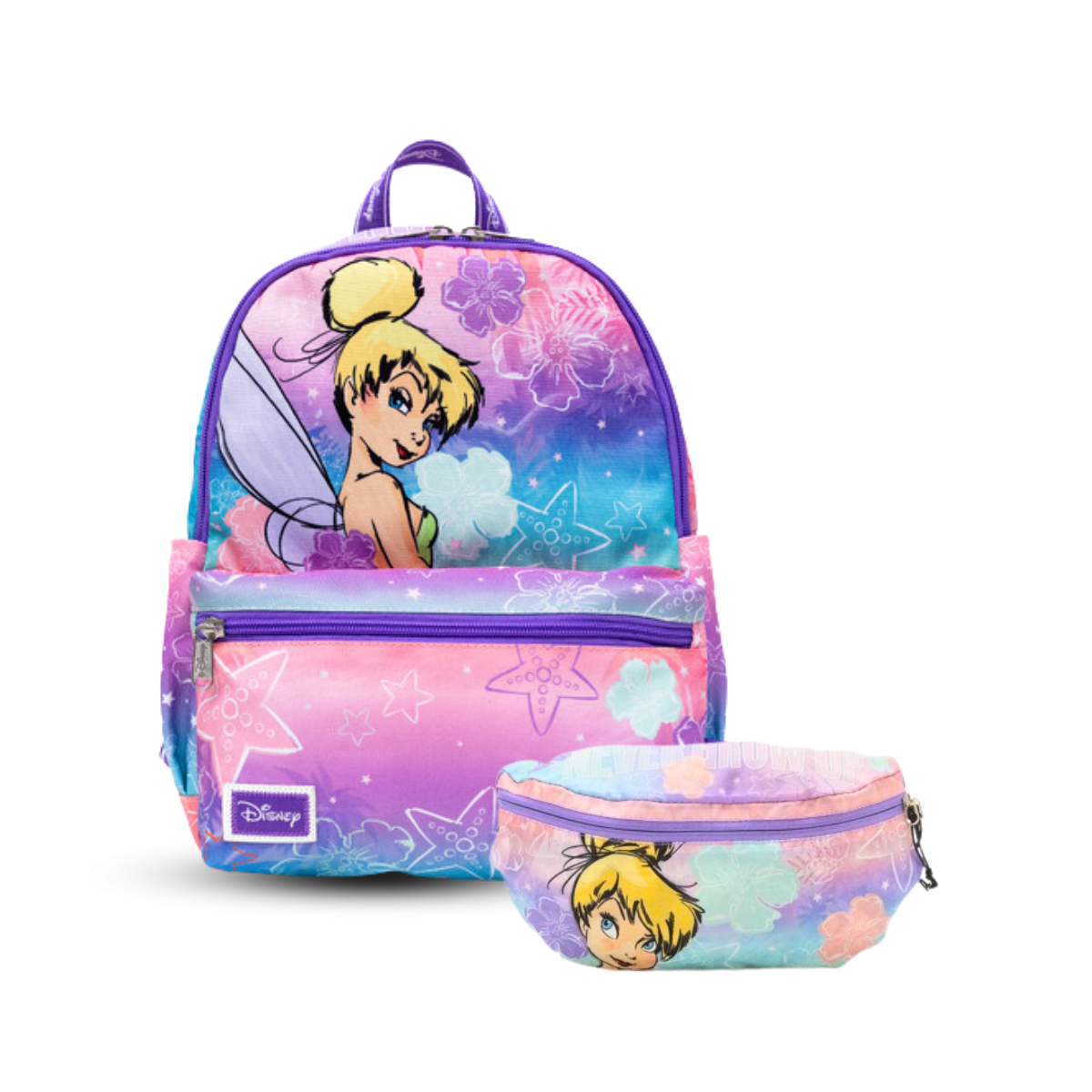 Tinkerbell from Disney's Peter Pan 13-inch Backpack and Packable Hip ...