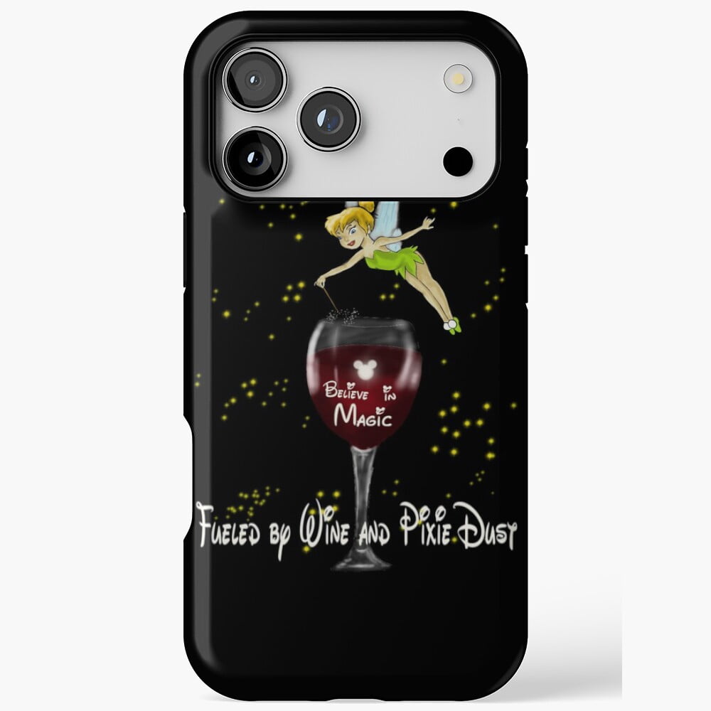 Tinkerbell magical fairy inspired artwork iPhone Case 17 to 11 Pro Max ...