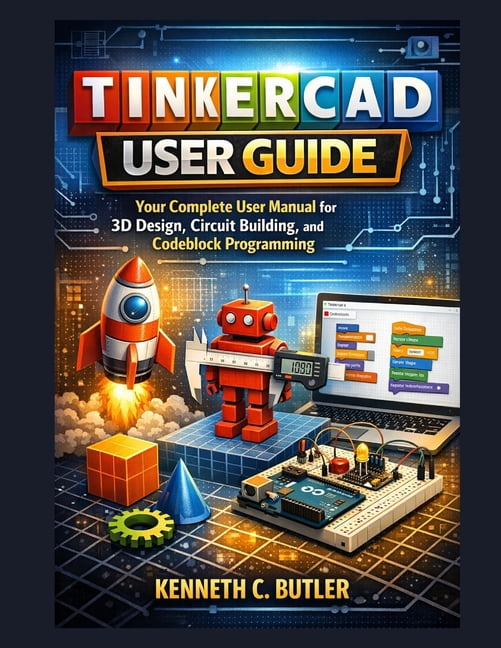 Tinkercad user guide: Your Complete User Manual for 3D Design, Circuit ...