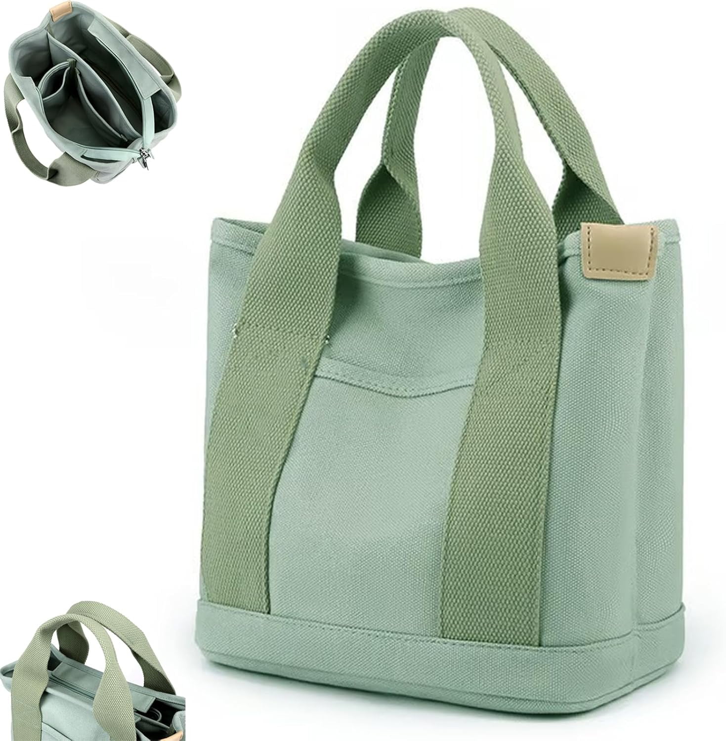 Tinkertechus Large Capacity Multi Pocket Handbag for Women - Crossbody ...