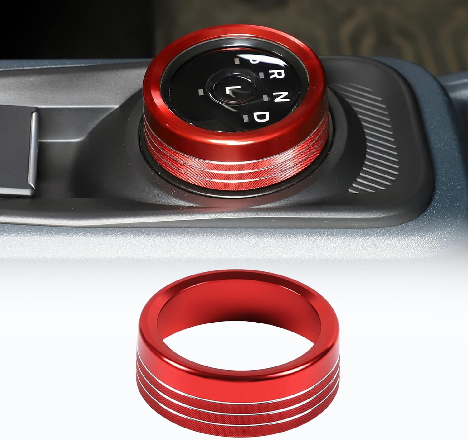 Tinki Gear Shift Switch Button Ring Trim Cover Fit for Ford Maverick ...