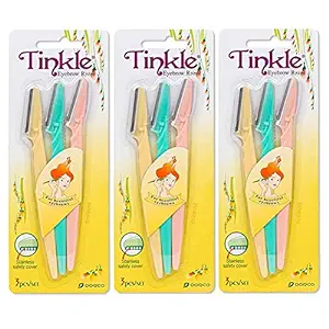 Tinkle Eyebrow Razor, 3ct per pack (3pk) - Walmart.com